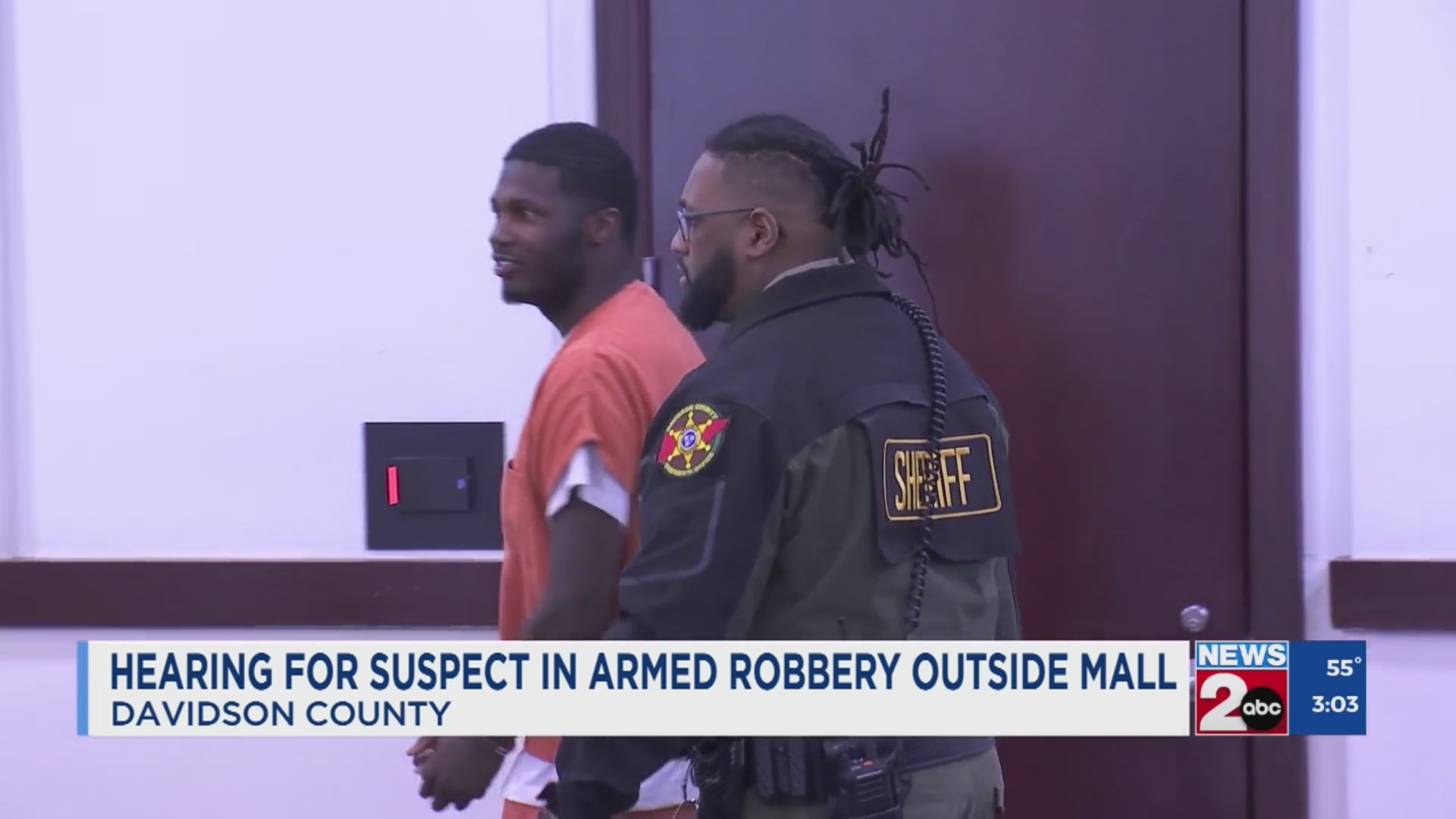 Hearing for suspect in armed robbery outside Green Hills Mall – WKRN News 2