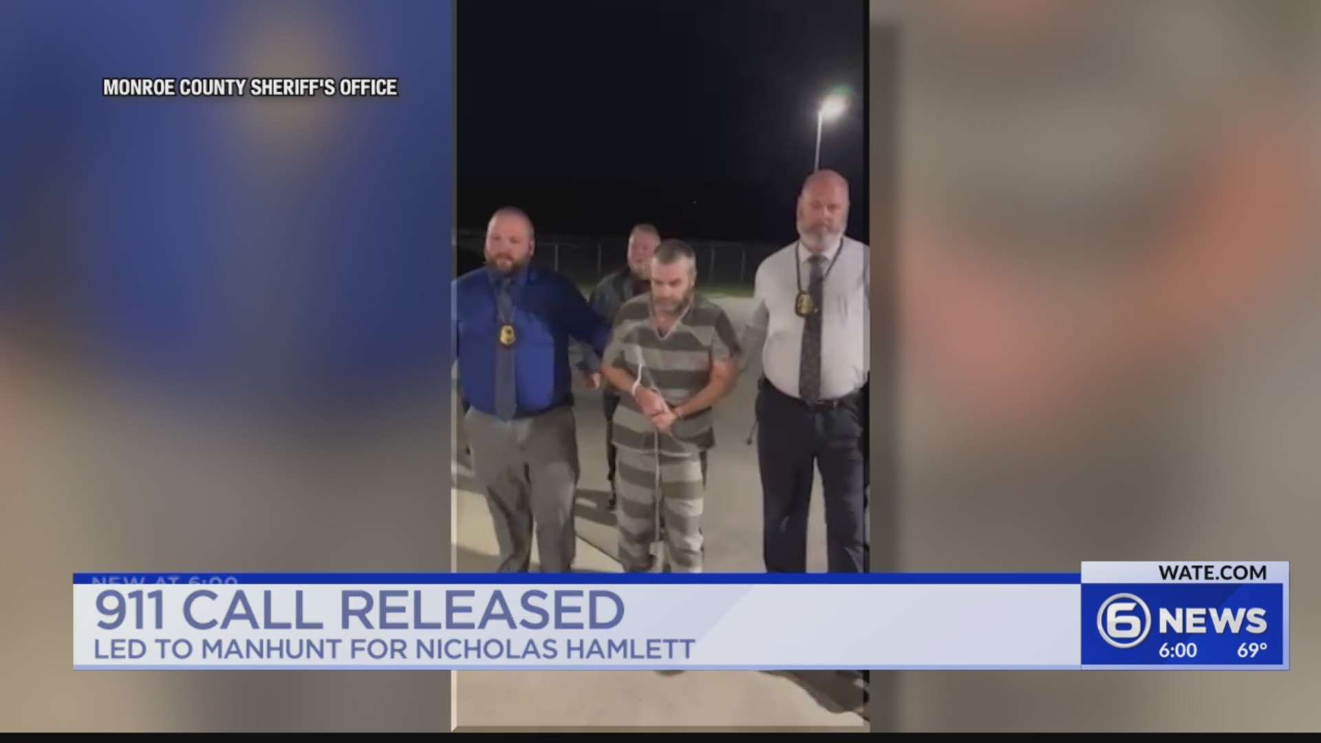 911 call that led to manhunt for Nicholas Hamlett released – WATE 6 On ...