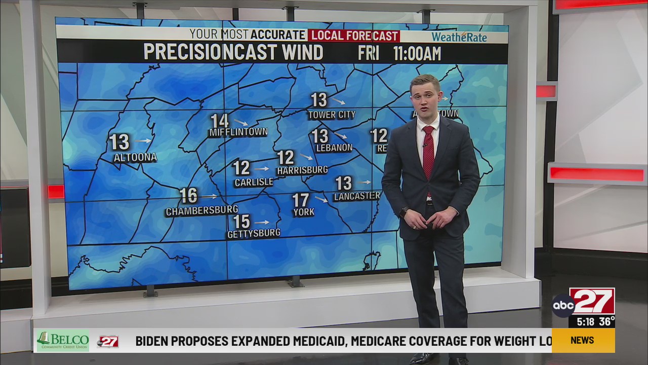 Jackson’s Wednesday Morning Forecast – ABC27