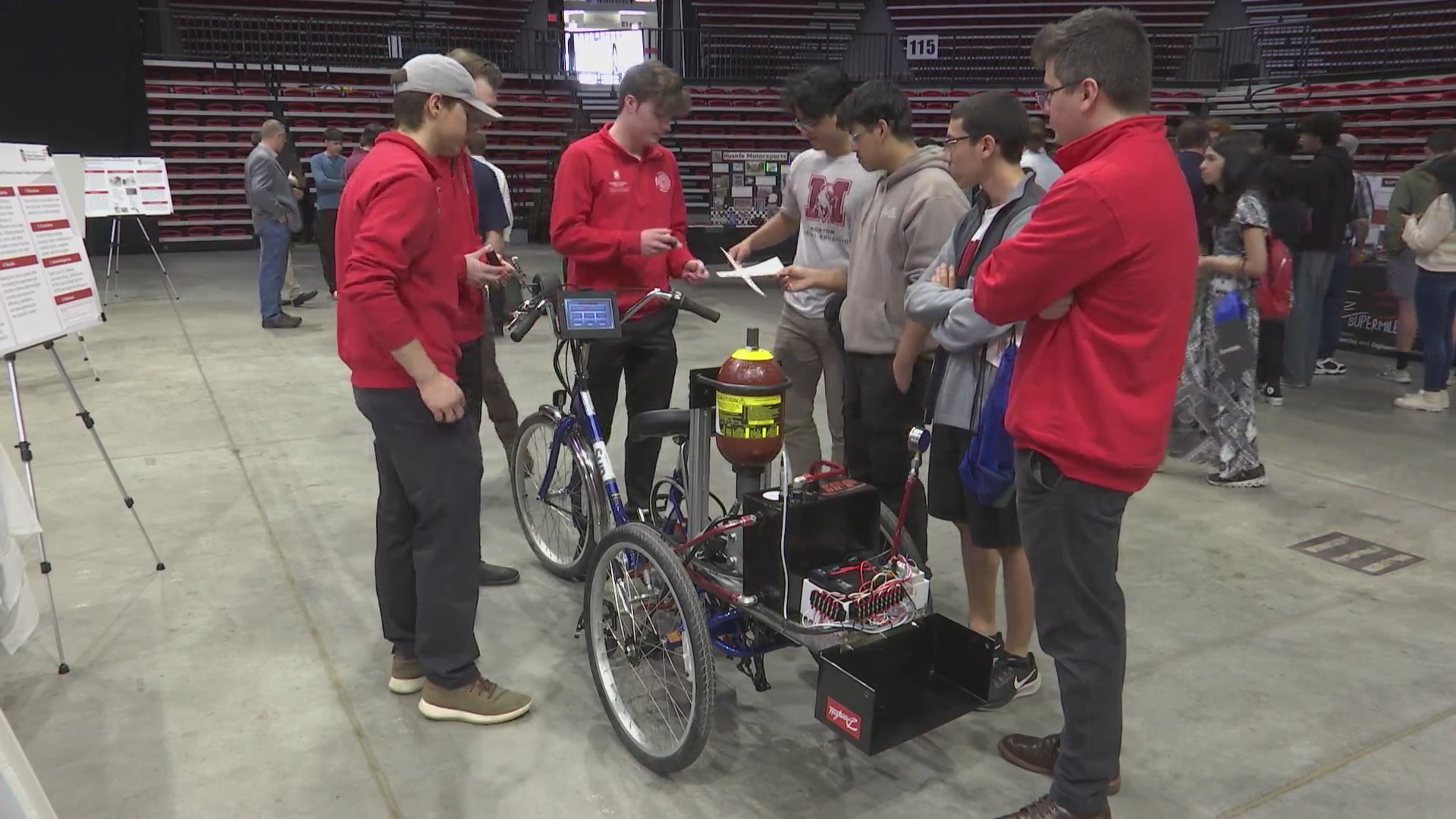 NIU students take top honors in fluid powered vehicle challenge ...