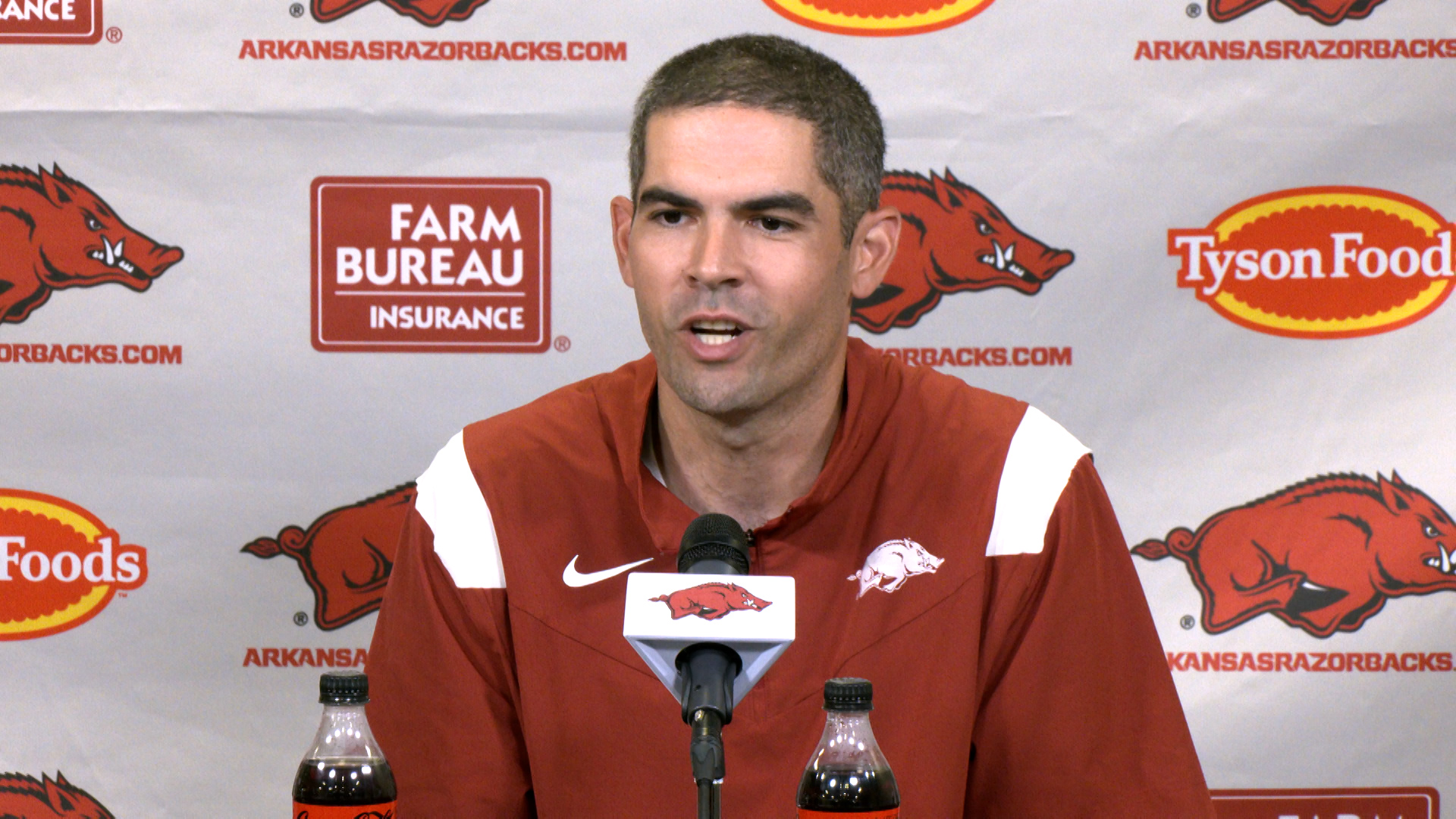 WR Coach Ronnie Fouch recaps day four of fall camp – KNWA FOX24
