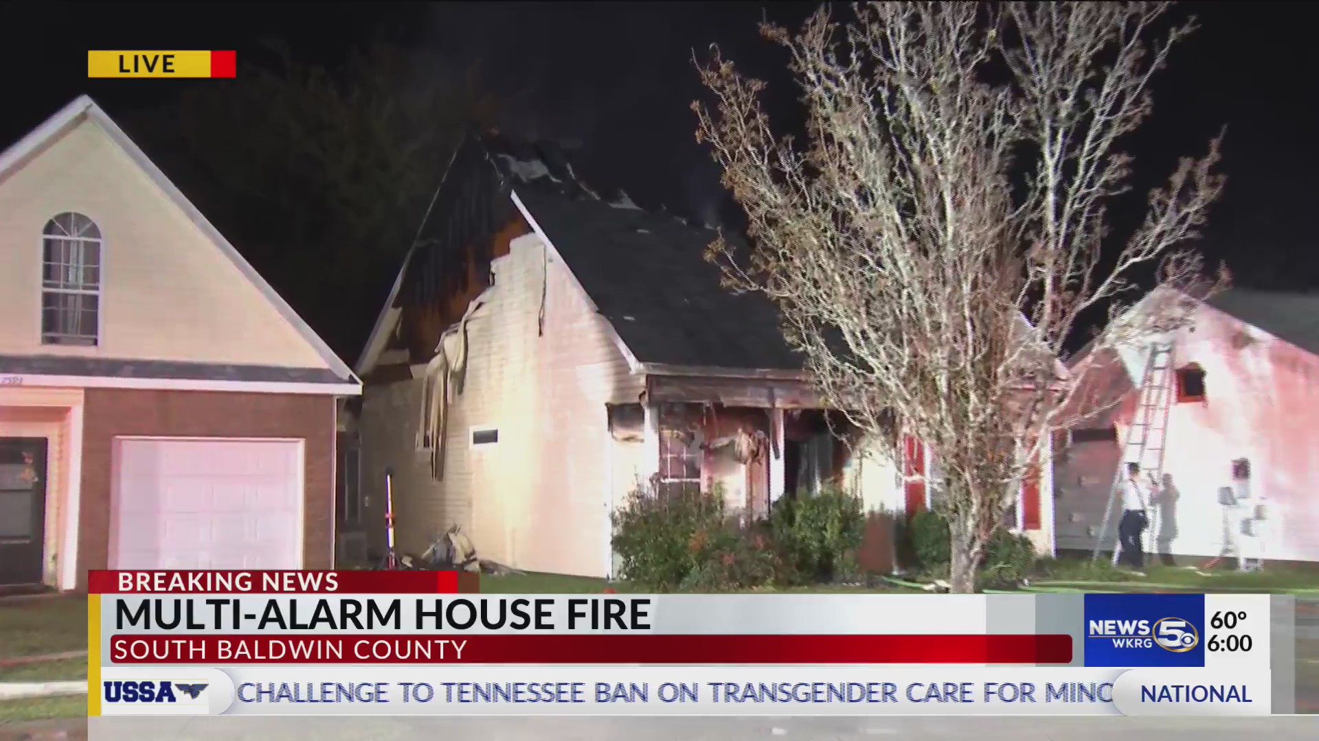 Foley fire damages 3 homes, officials say – WKRG News 5