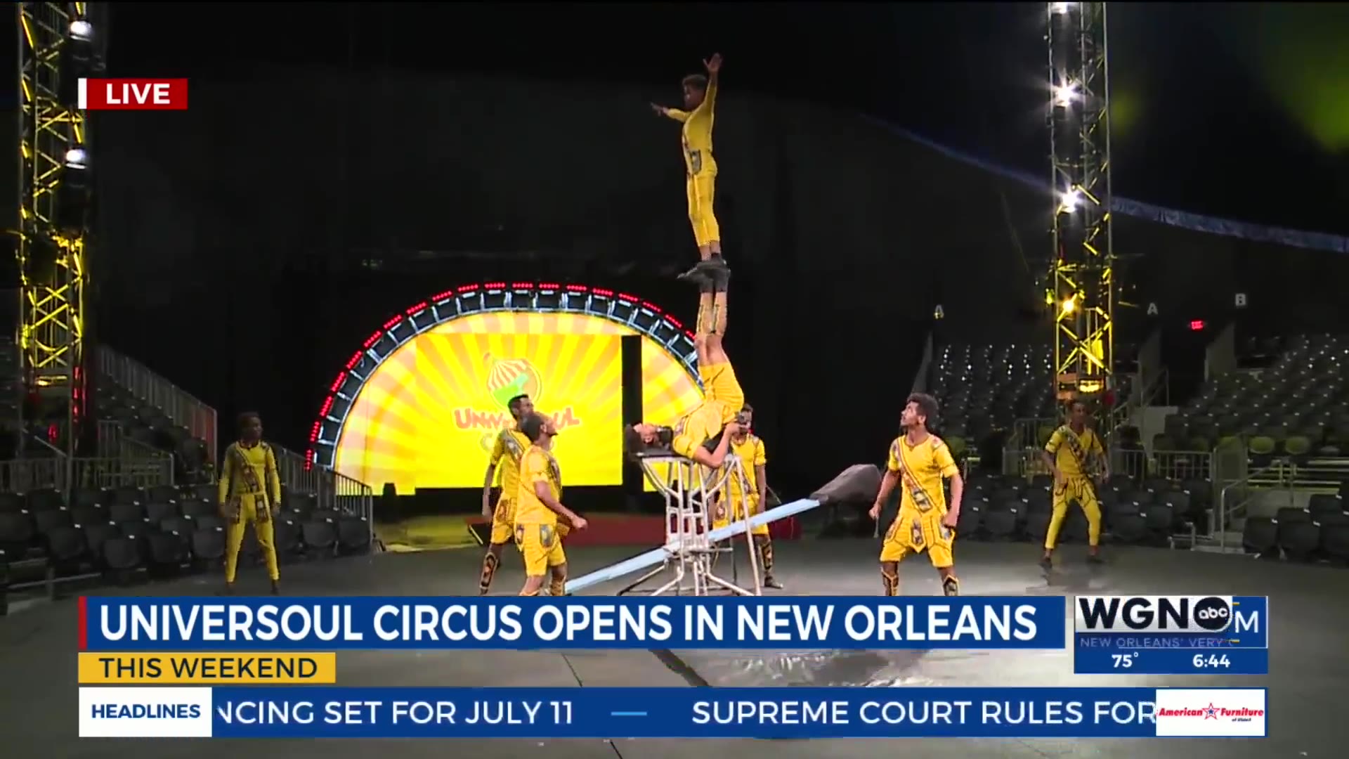 Under the Big Top at Universoul Circus – WGNO