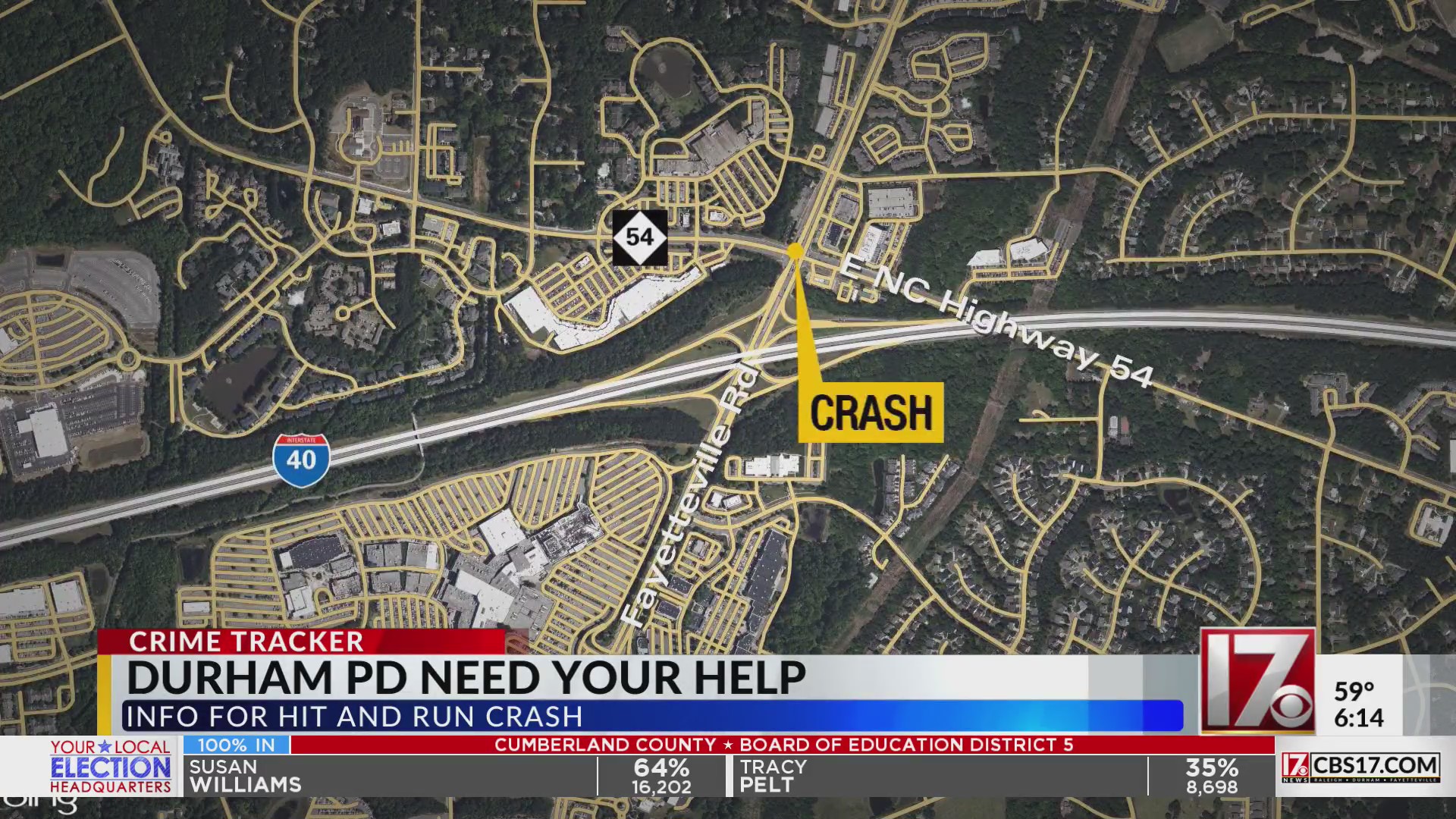Durham PD seeking info on hit-and-run crash – CBS17.com
