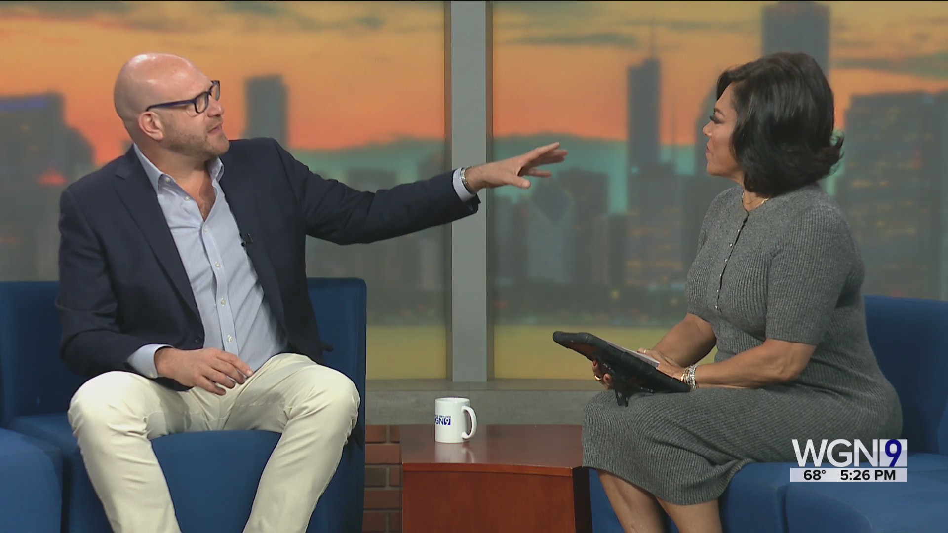 Tom Gimbel on businesses and the Chicago Marathon – WGN-TV