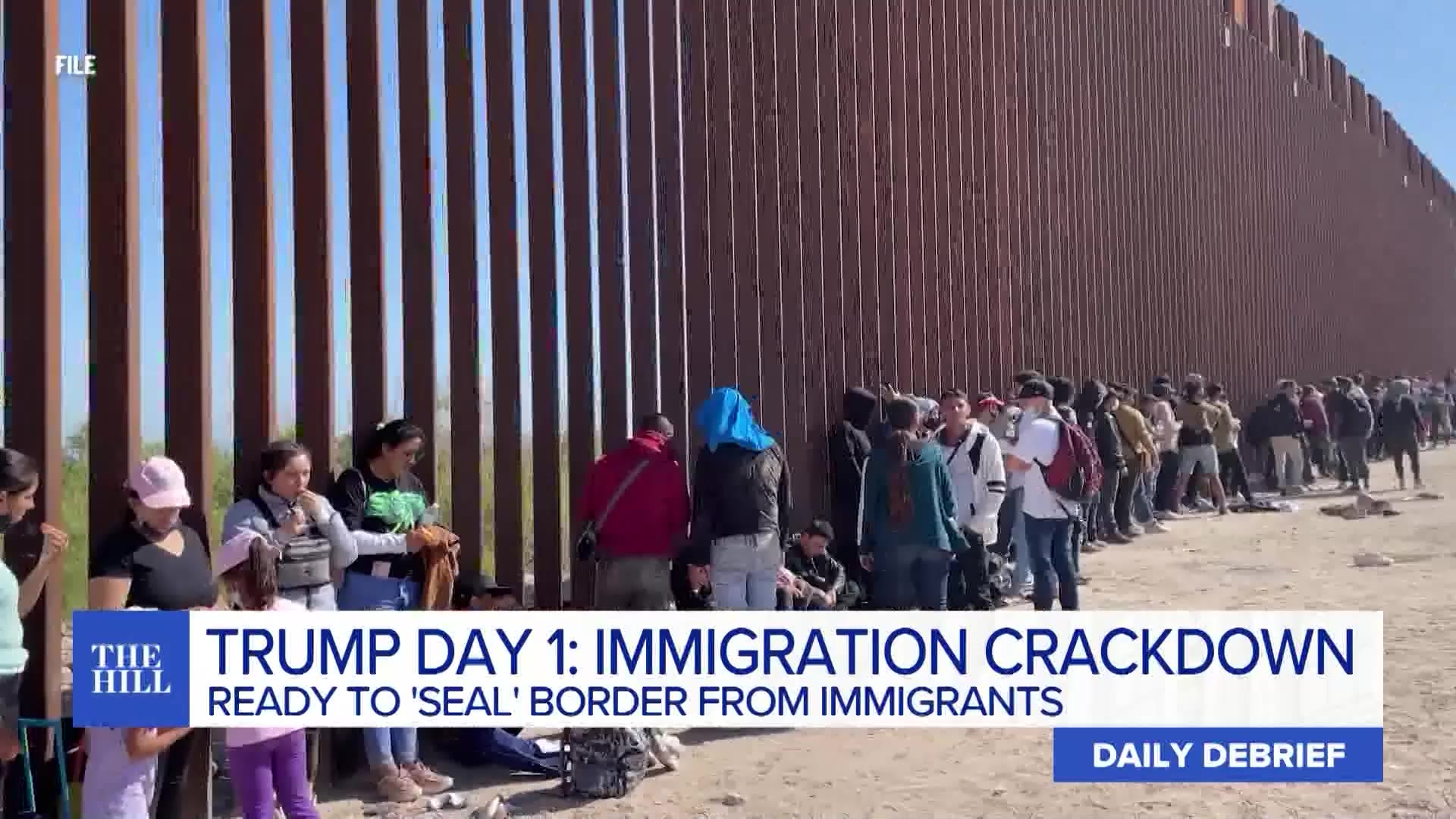 Trump ready to ‘seal’ border from immigrants on Day 1 – The Hill