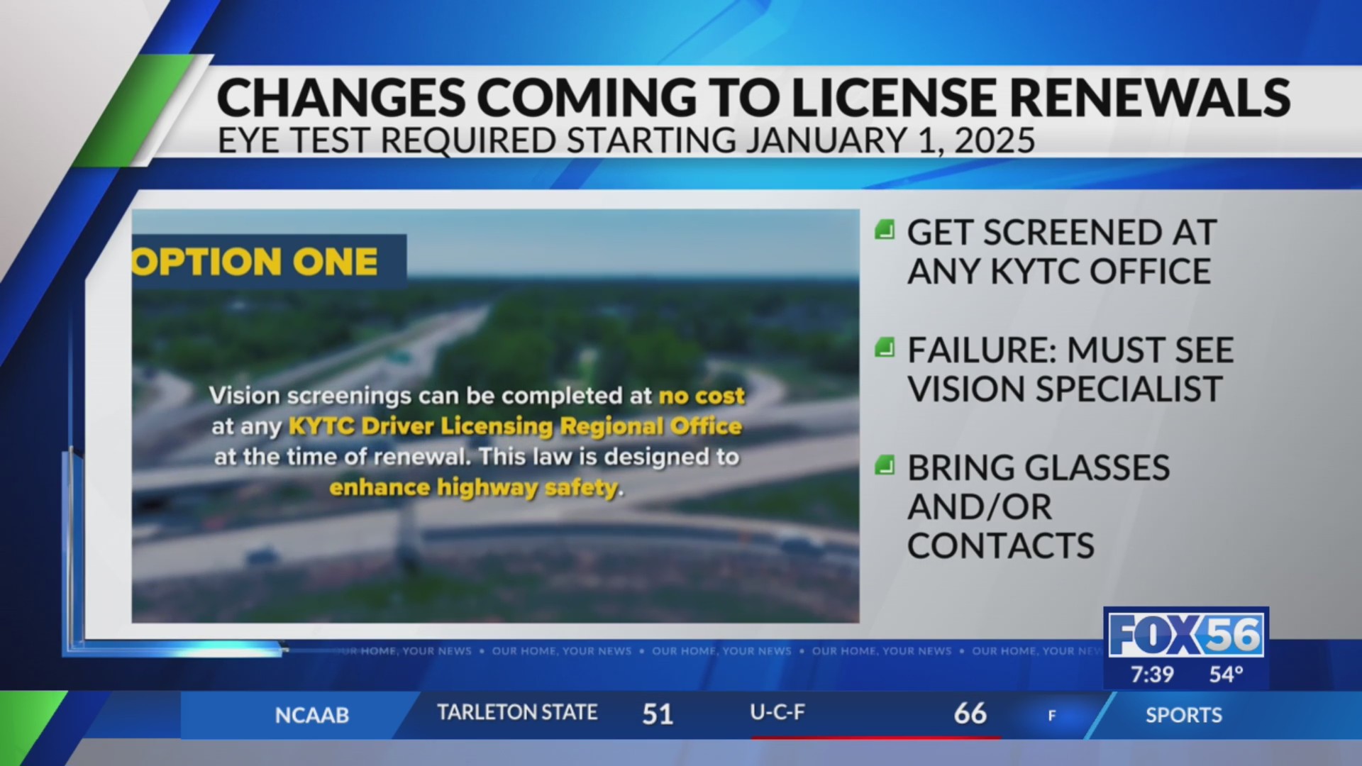 Vision screenings required for all Kentucky driver’s license renewals ...