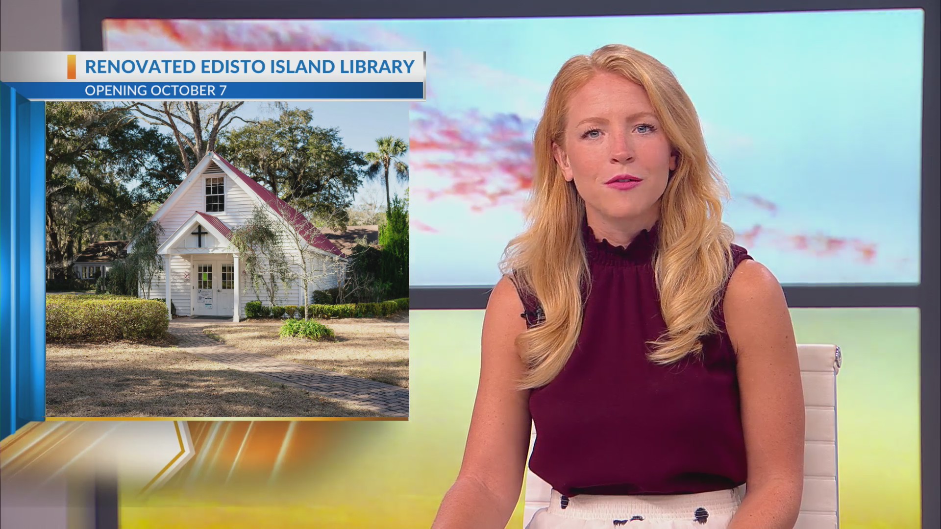 Renovated Edisto Island Library – WCBD News 2