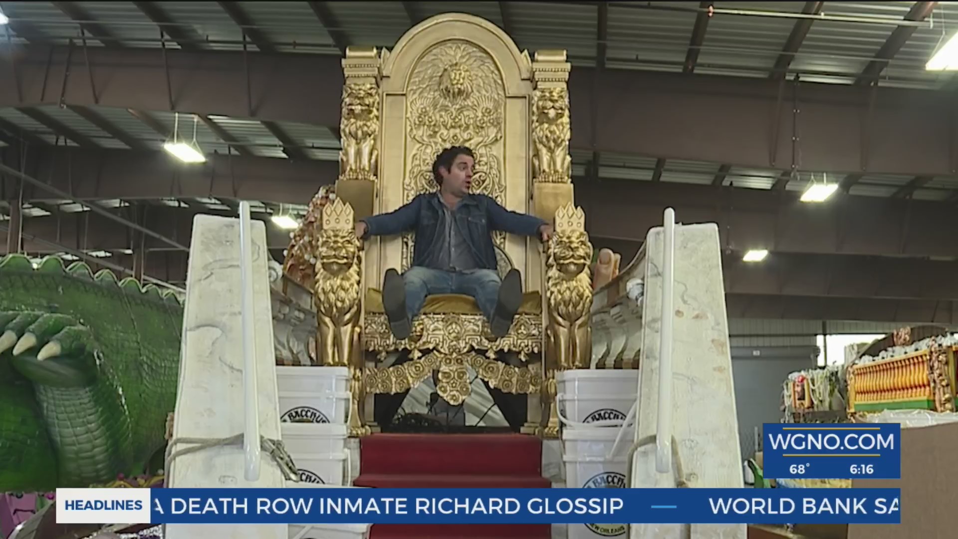Krewe of Bacchus needs bigger throne for Shaquille O’Neal to ride in ...