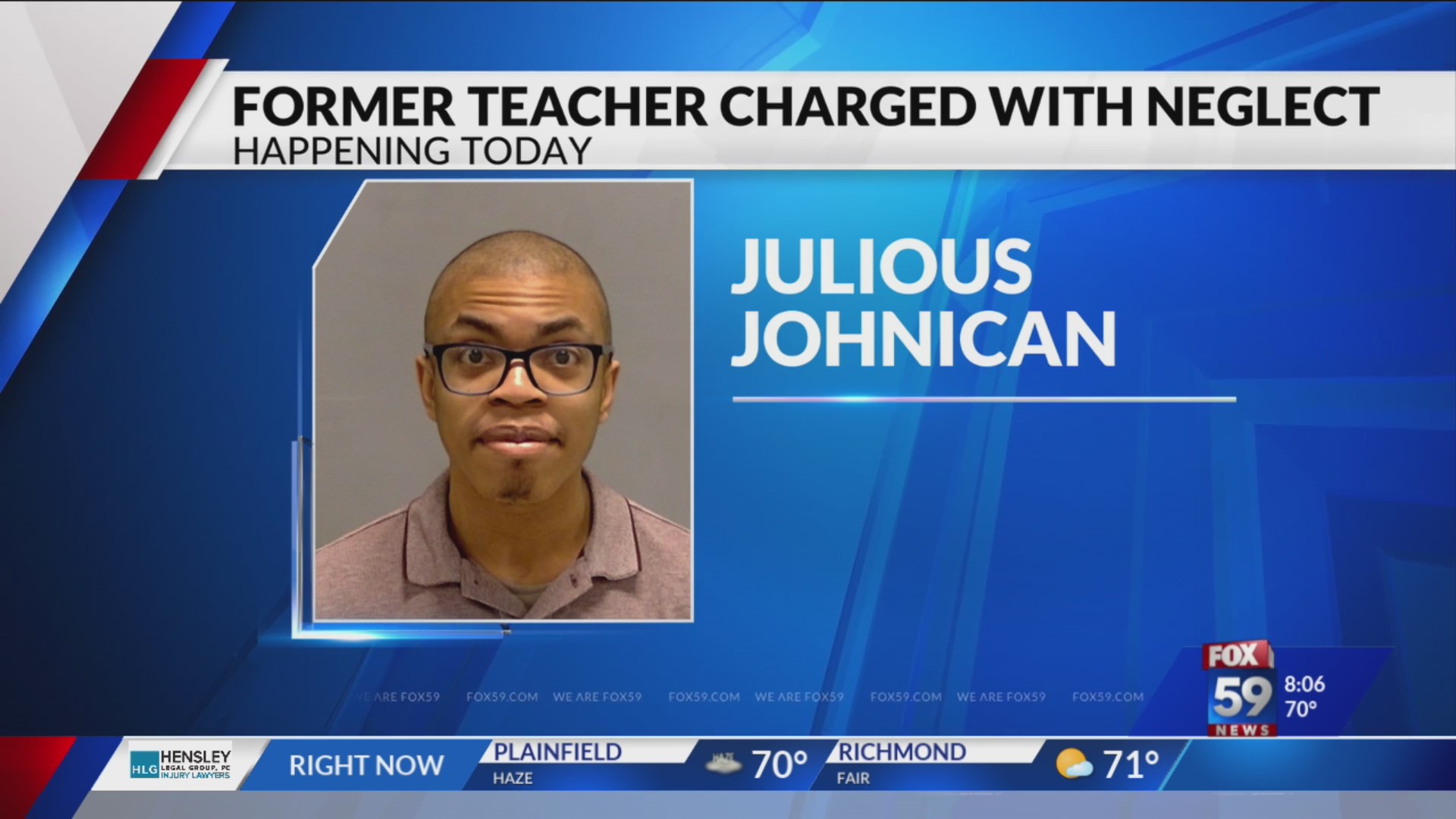 Julius Johnican, a former teacher charged with felony neglect, has his ...