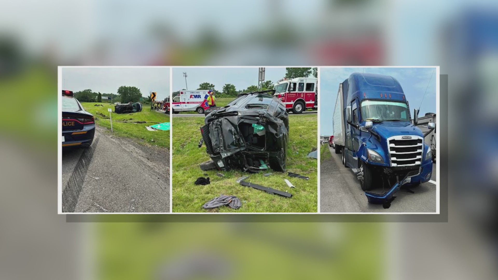 Update on the van carrying 15 passengers rolled over by tractor trailer ...