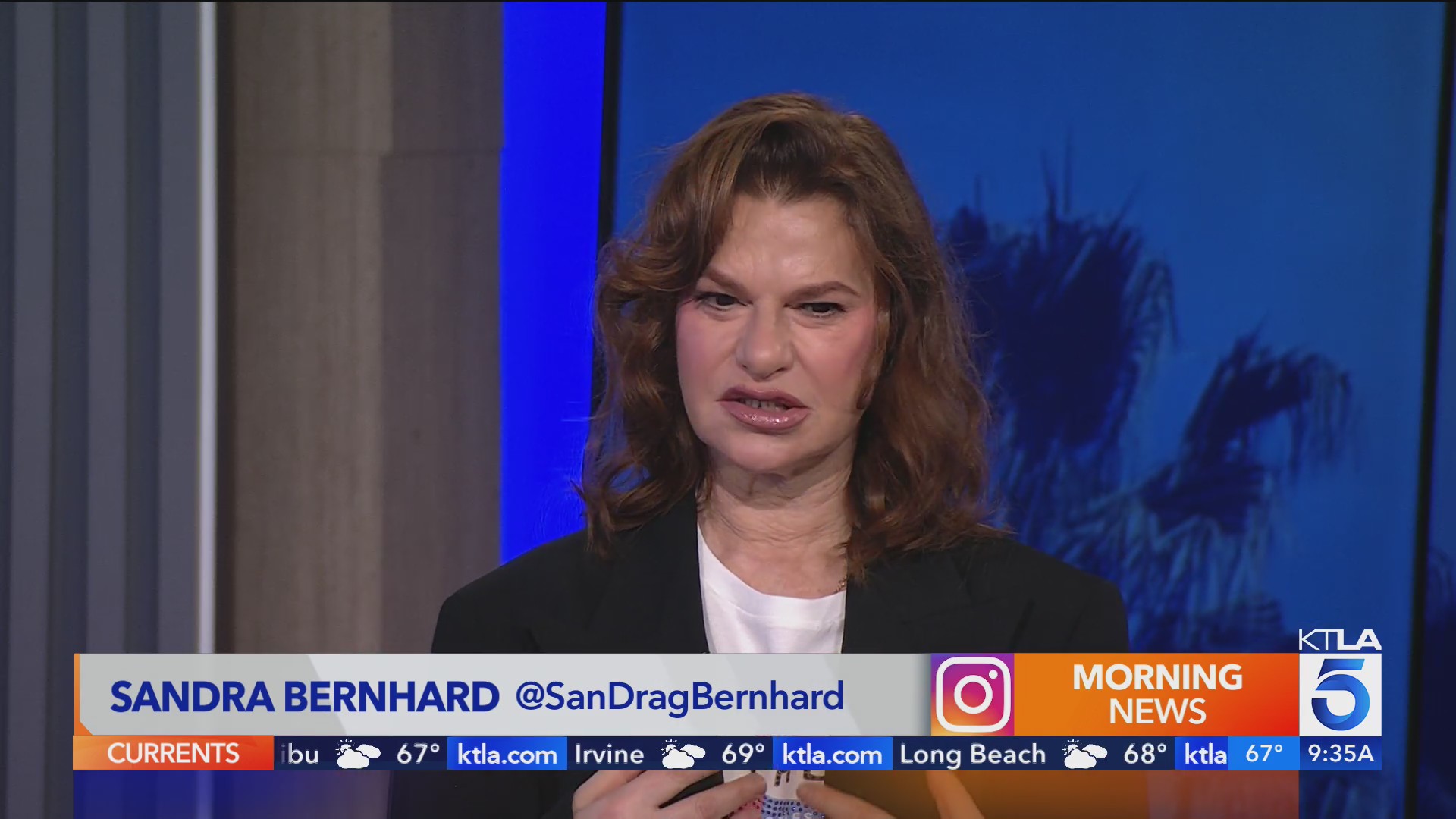 Sandra Bernhard previews her upcoming comedy shows – KTLA