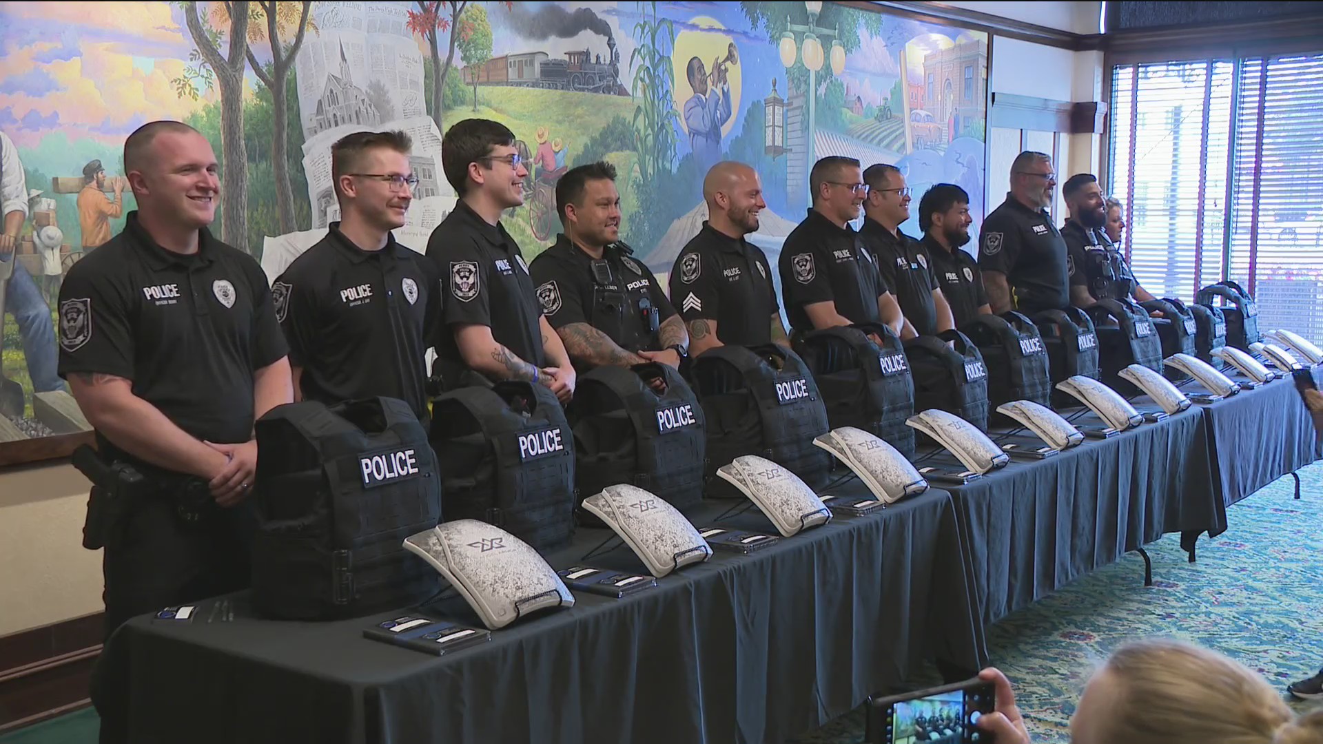 Perry Police Department receives new body armor – who13.com