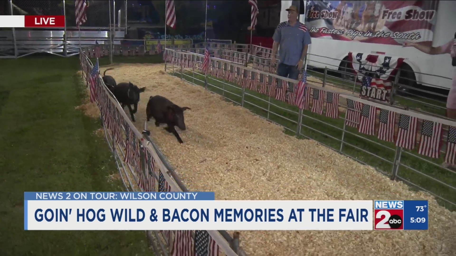 TN State Fair: Pig racing – WKRN News 2