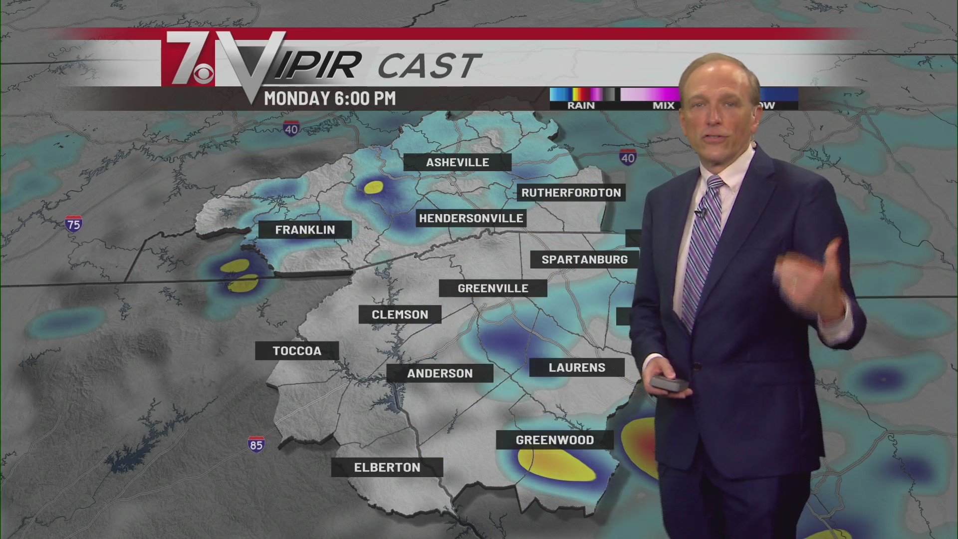 7News Monday AM Forecast – WSPA 7NEWS