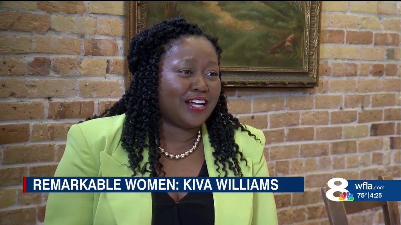 WFLA Remarkable Woman Kiva Williams: Inspiring students through culture ...