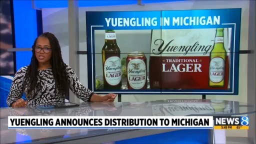 196 years in the making: Yuengling announces distribution to Michigan – WOODTV.com