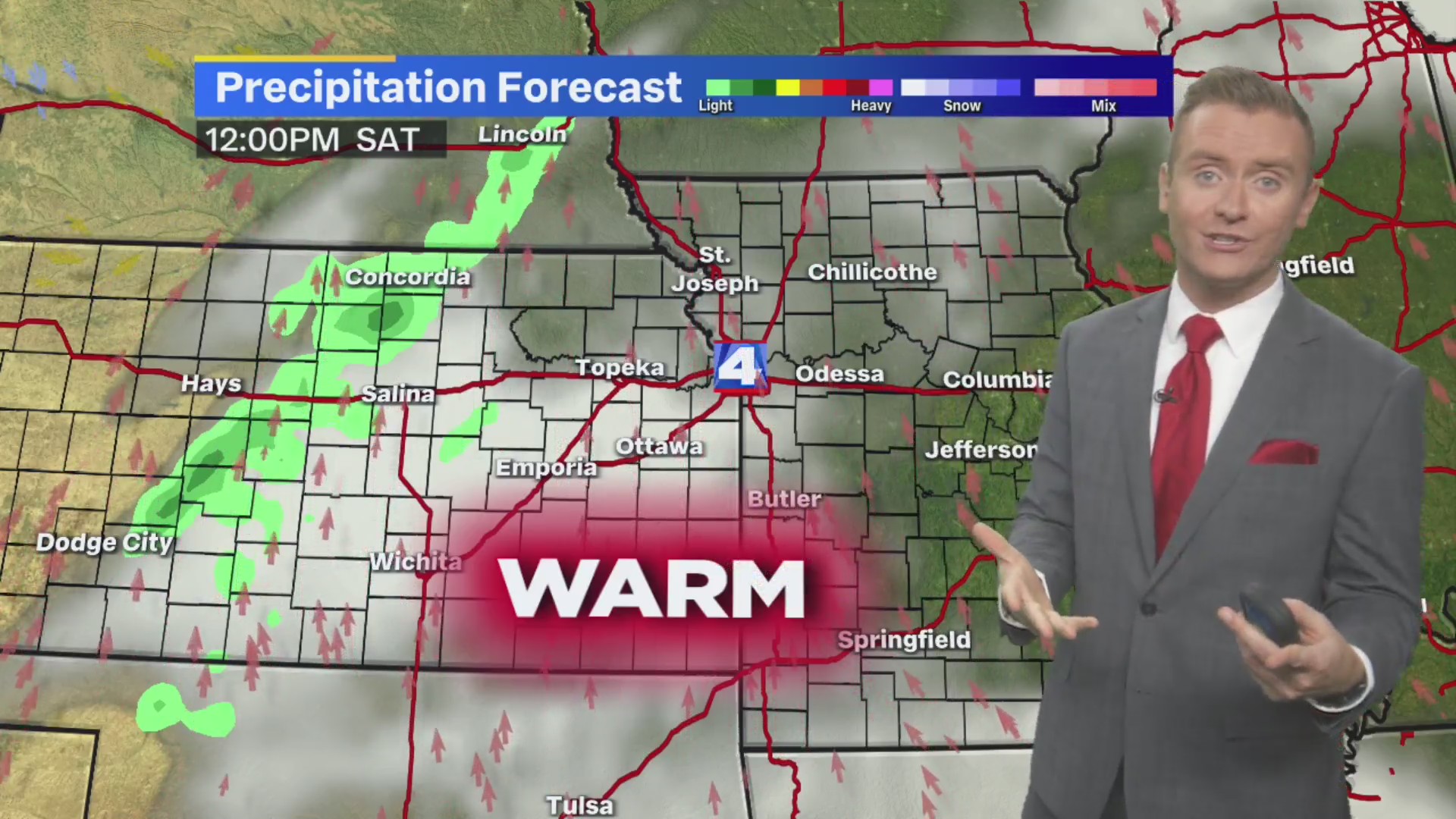 Friday afternoon forecast – FOX 4 Kansas City WDAF-TV | News, Weather ...