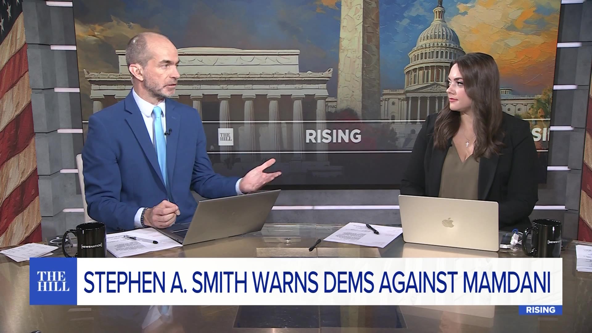 Watch: LA riot reporter gets shot with rubber bullet | RISING – The Hill