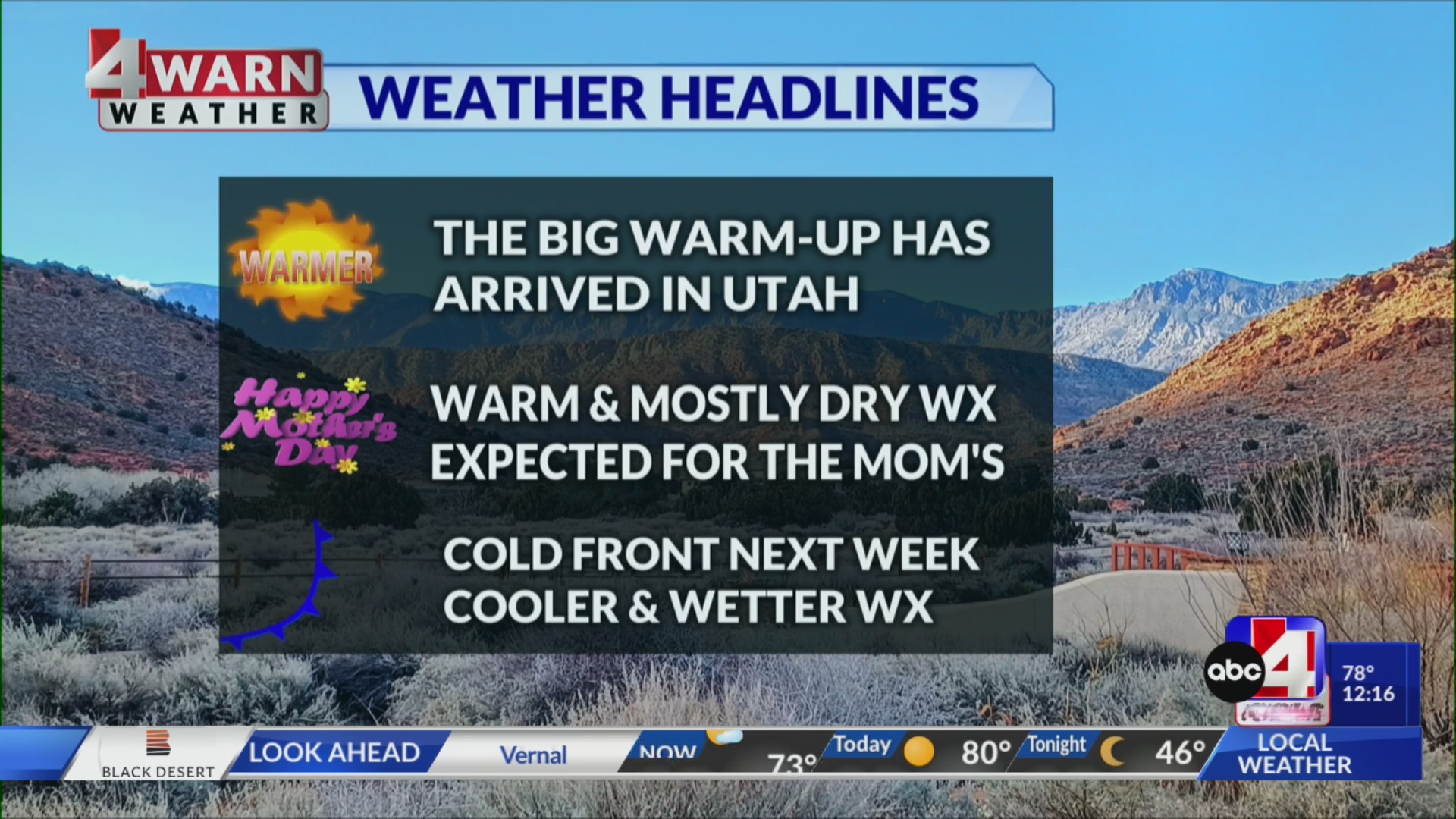 Above average heat takes over Utah before cold front moves in – ABC4 Utah