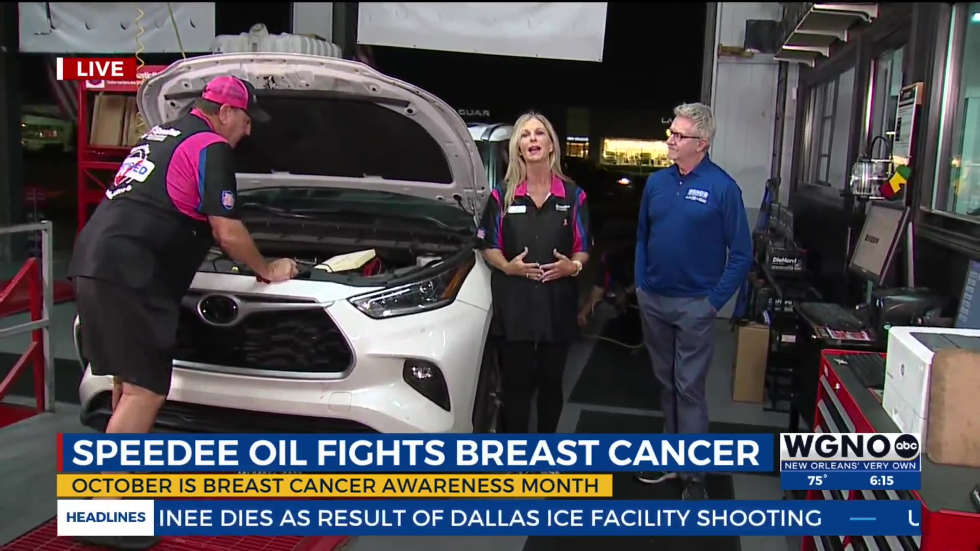 Changing oil and changing lives at SpeeDee Oil Change & Auto Service – WGNO