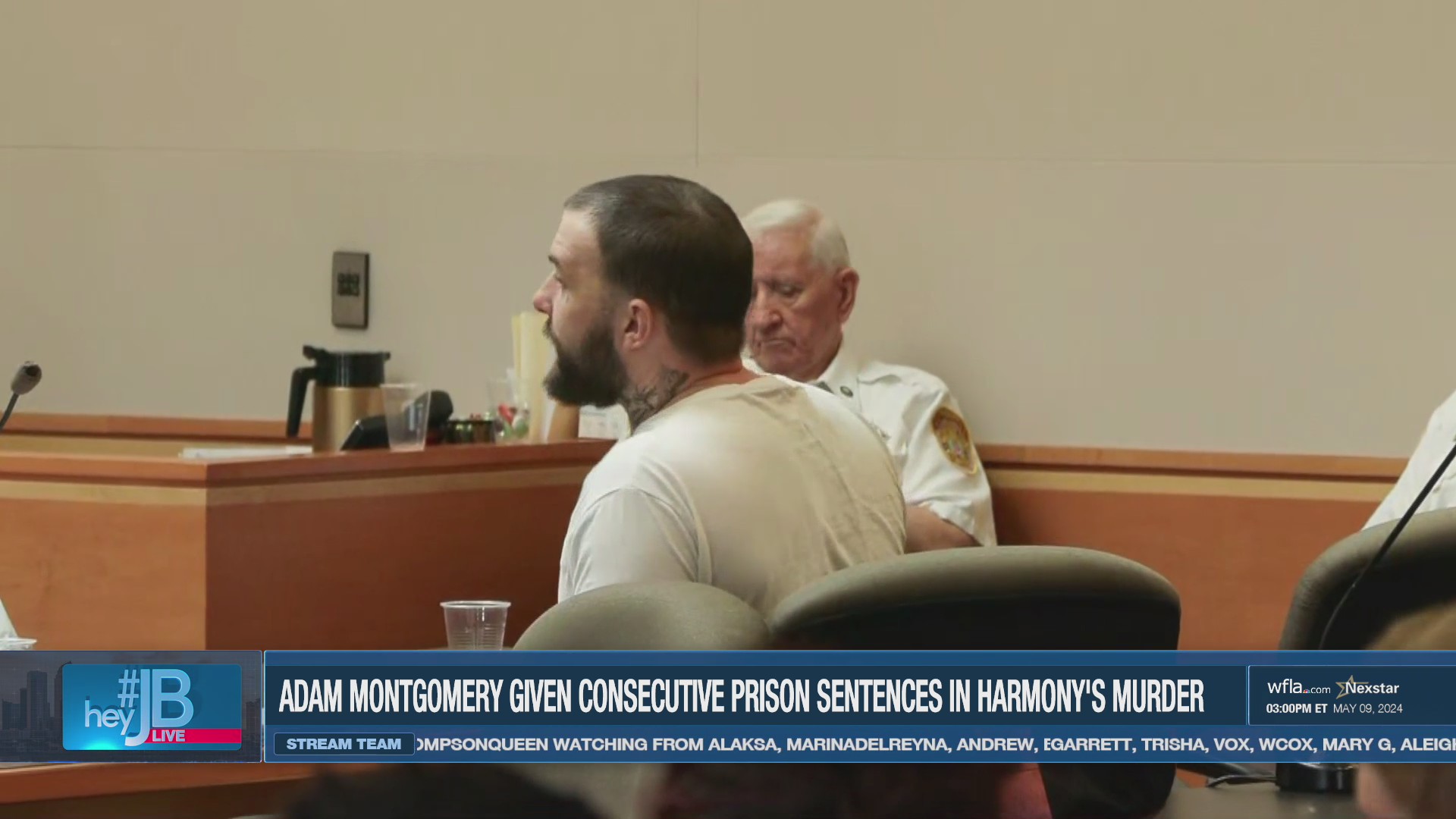 Harmony Montgomery case: Judge reads sentence to father Adam Montgomery ...