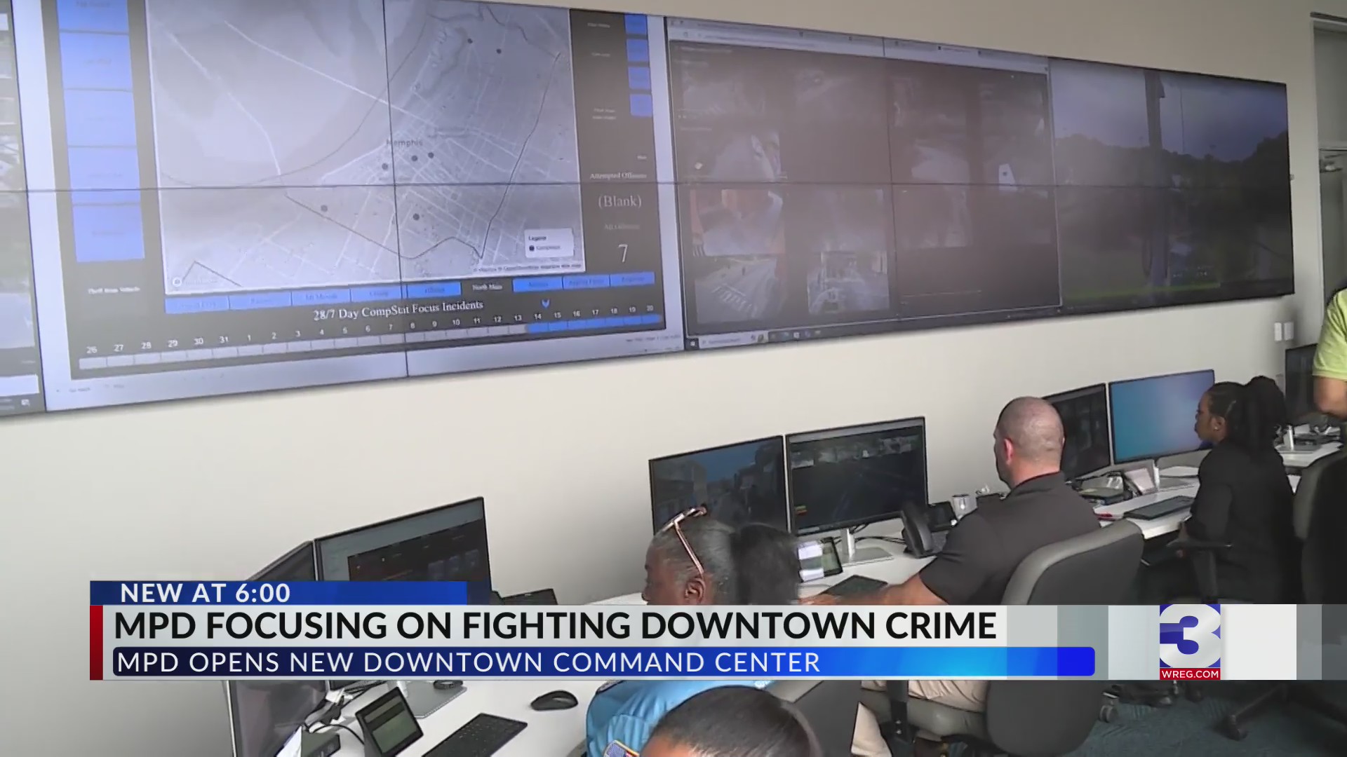 New MPD command center opens downtown – WREG.com