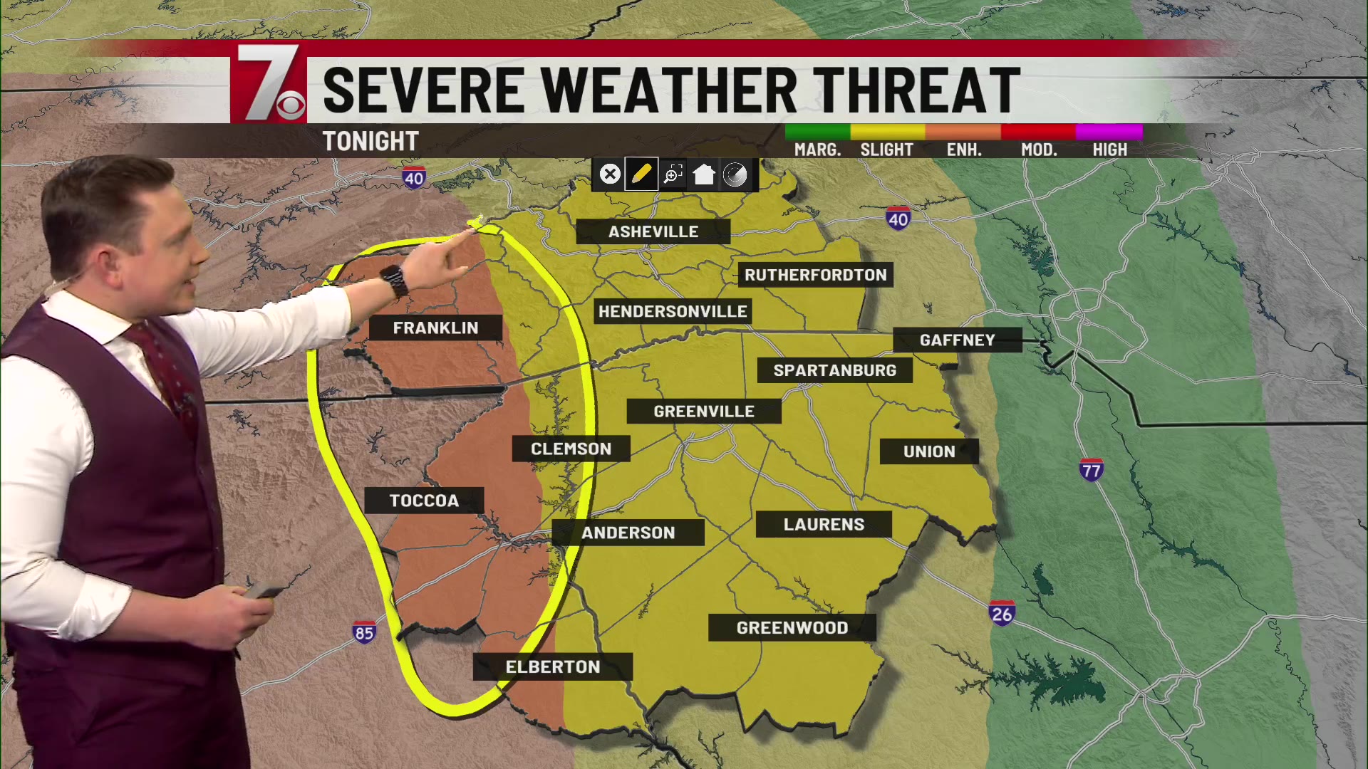 Saturday Forecast – WSPA 7NEWS