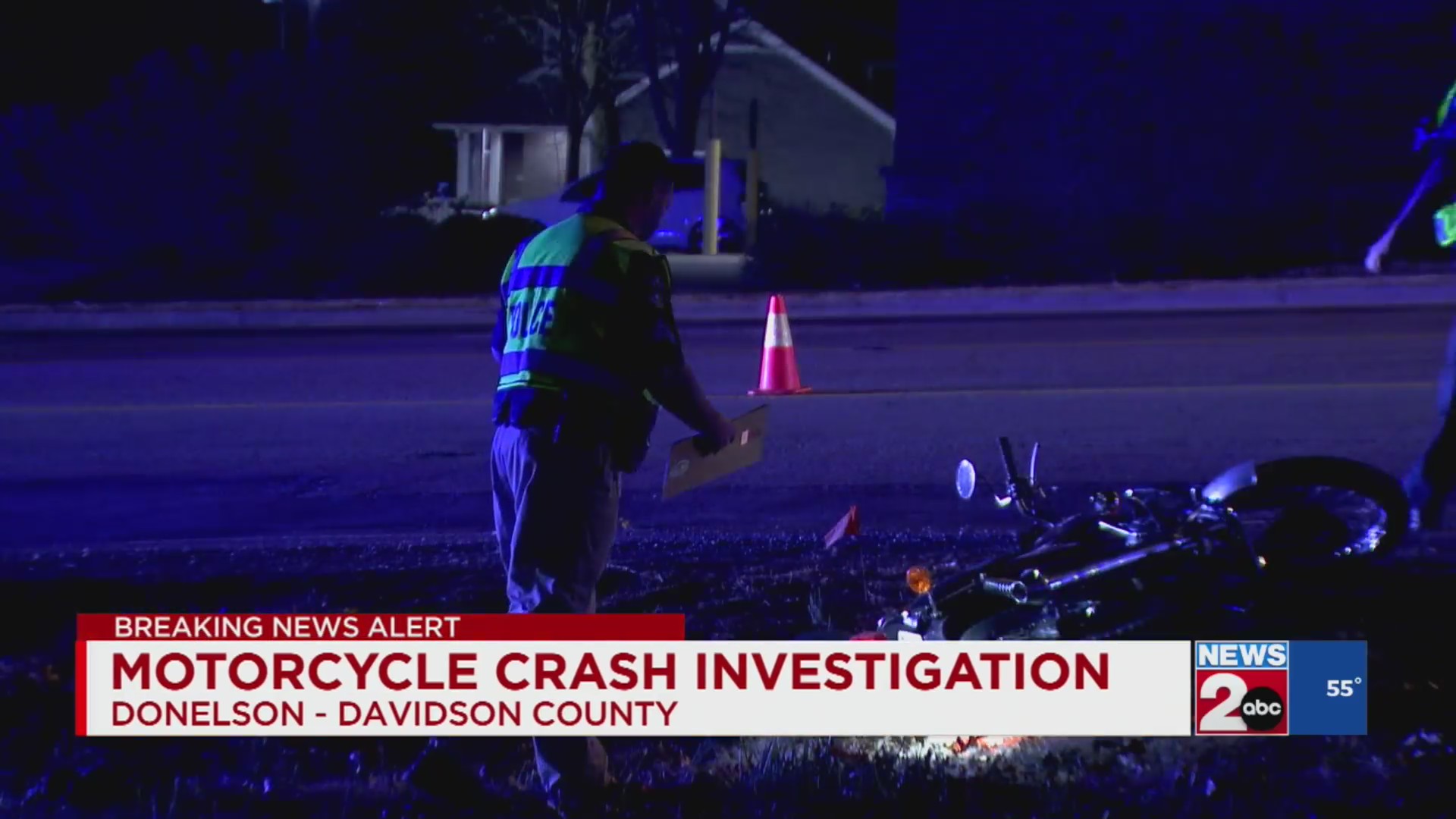 Motorcycle crash investigation underway in Donelson – WKRN News 2