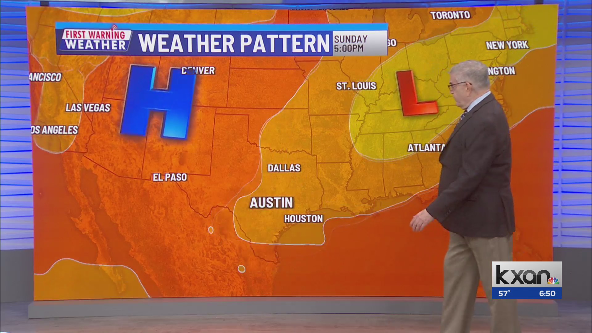 KXAN Sunday Morning First Warning Weather Forecast with Rich Segal ...