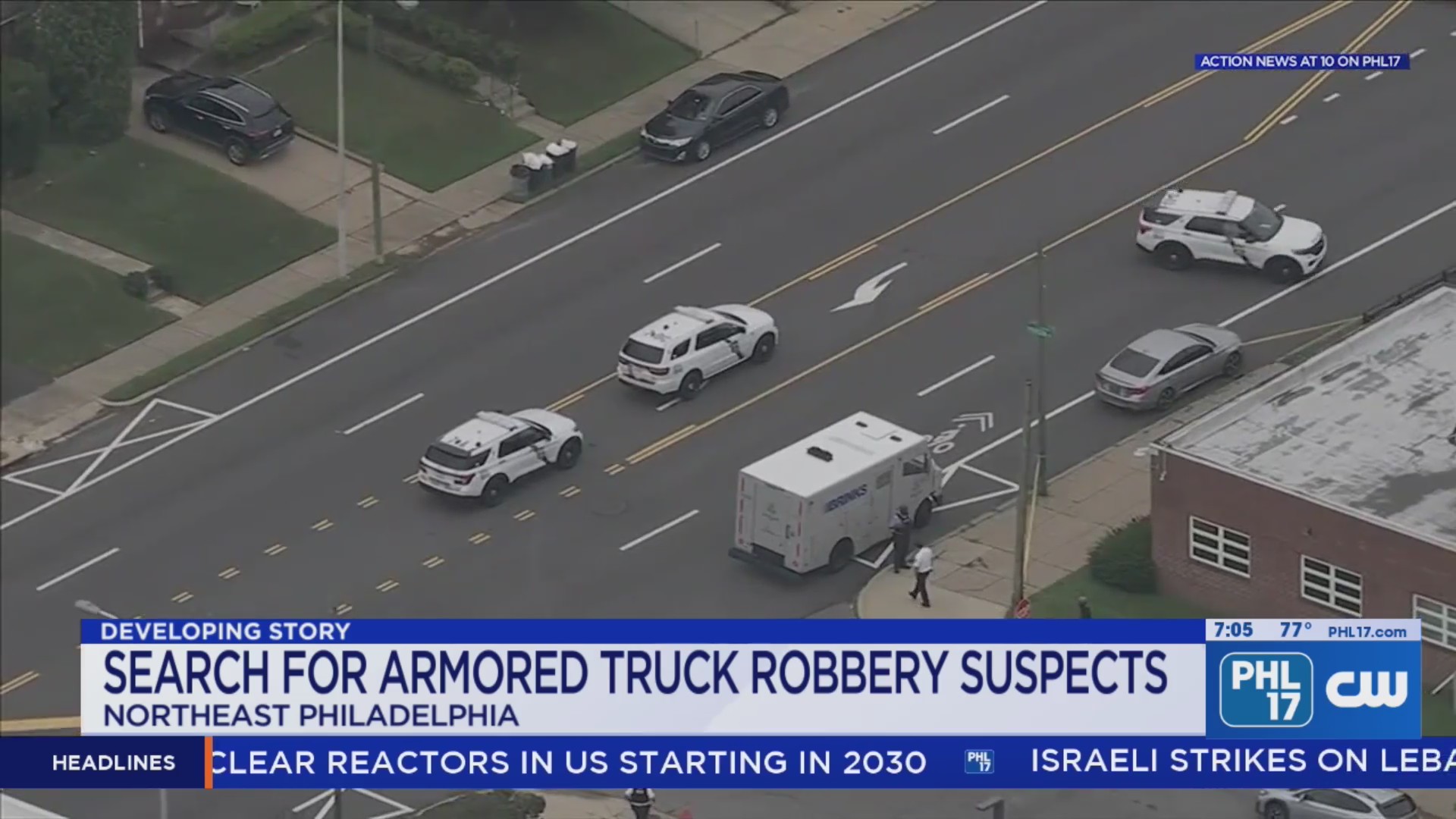 Attempted armored truck robbery in Northeast Philadelphia, suspects ...