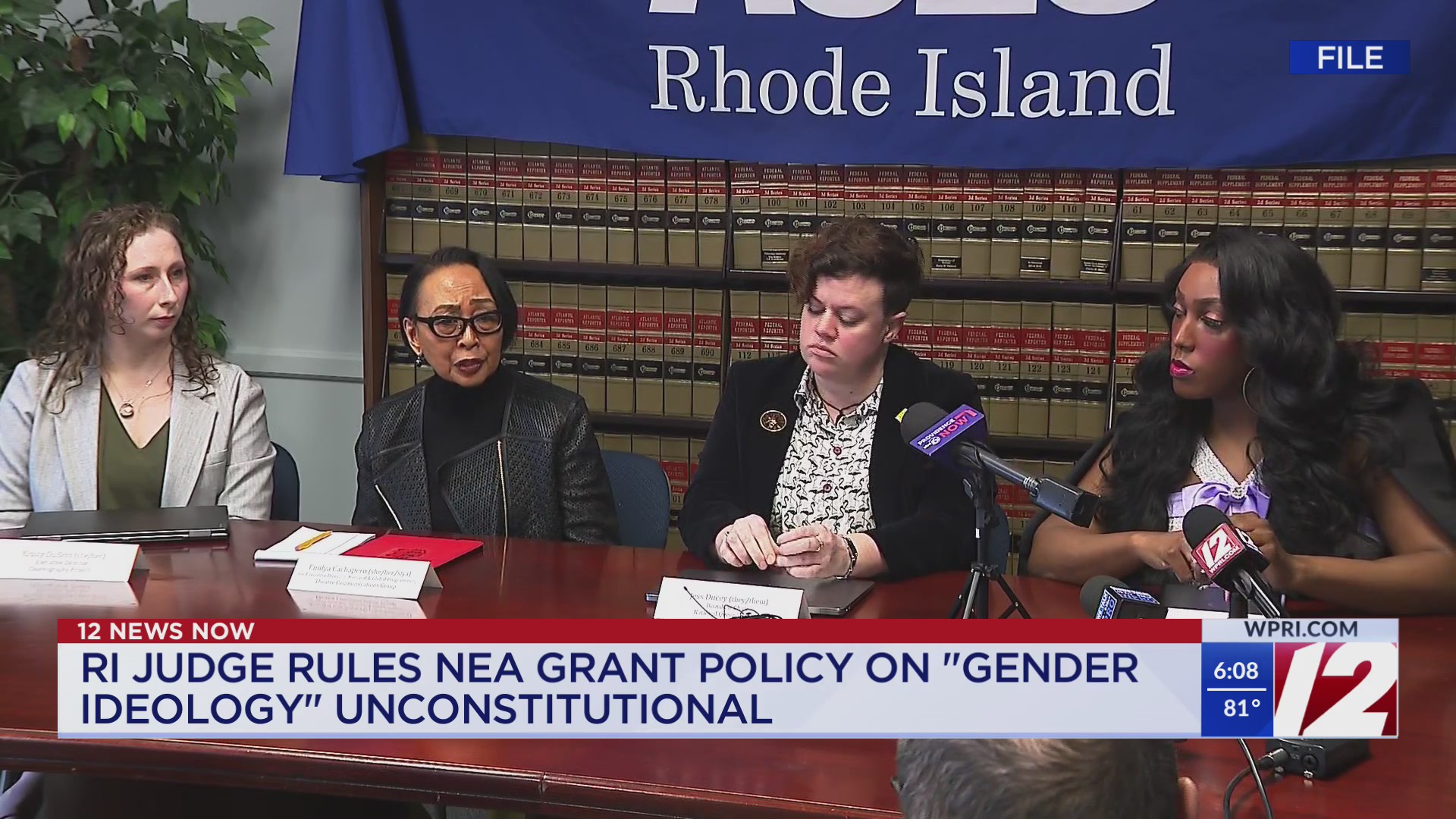 RI judge blocks NEA from withholding grants based on ‘gender ideology ...