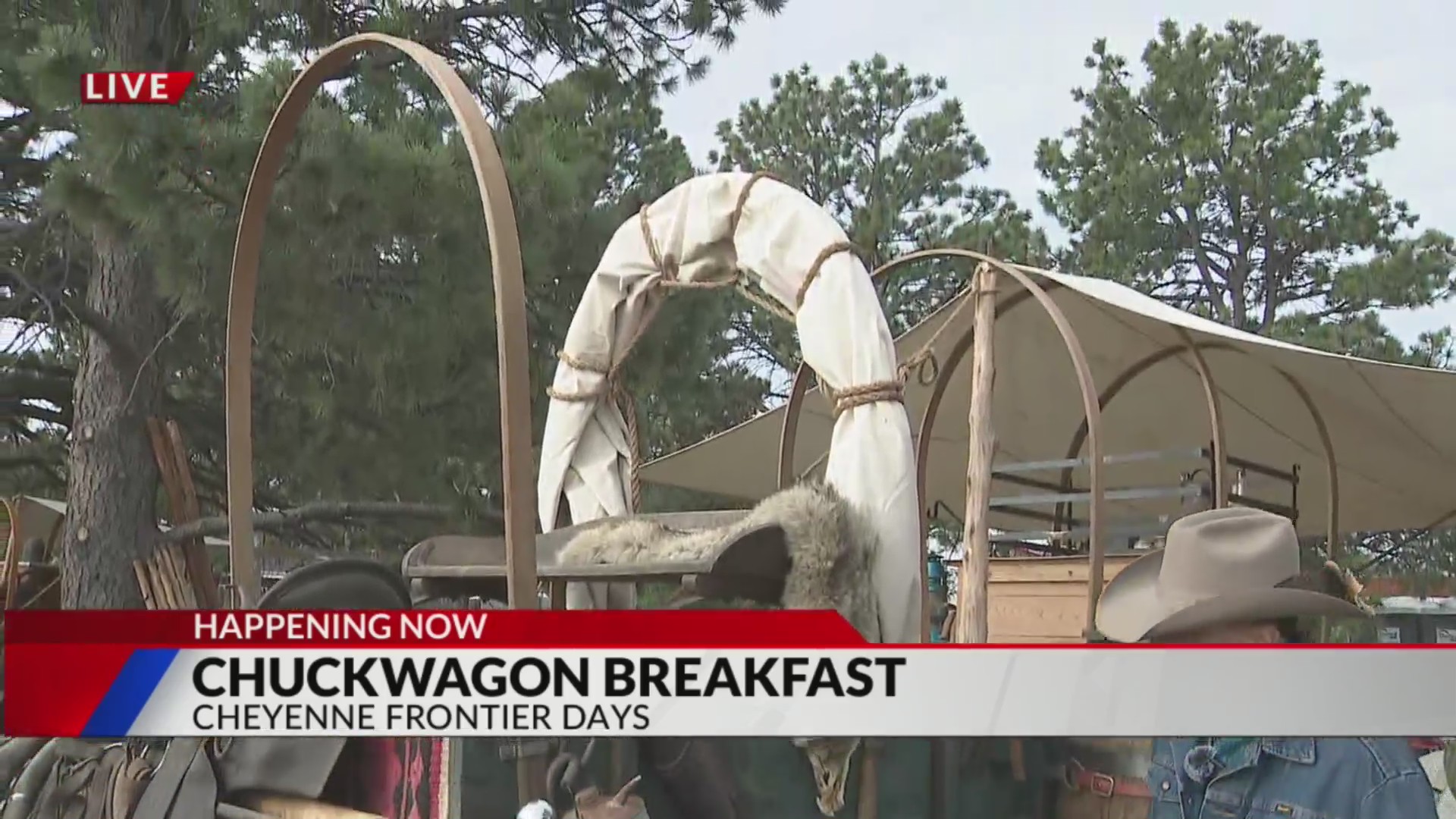 Chuckwagon breakfast at Cheyenne Frontier Days – FOX31 Denver