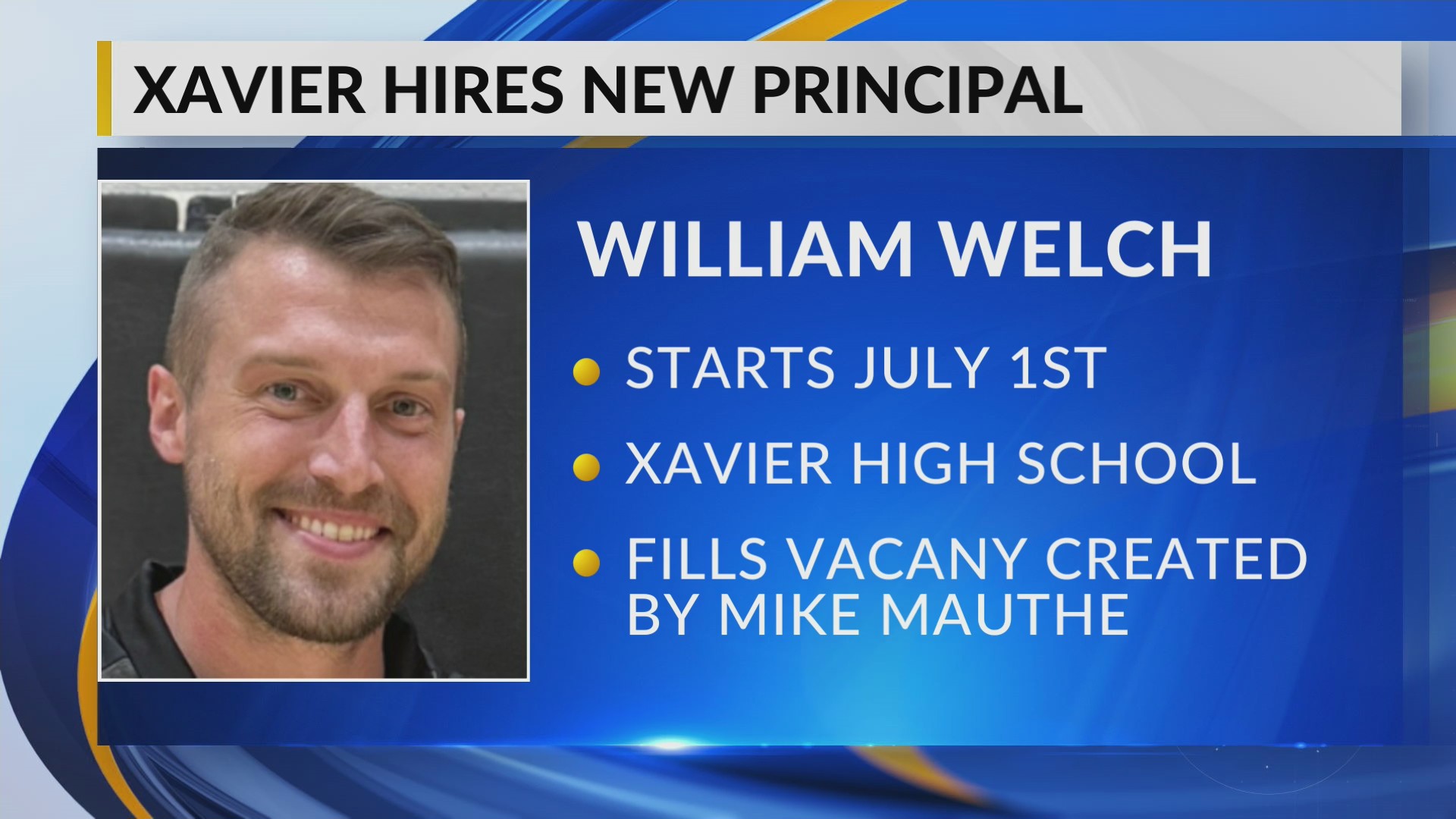 Xaiver High School appoints new principal, will start July 1 – WFRV ...