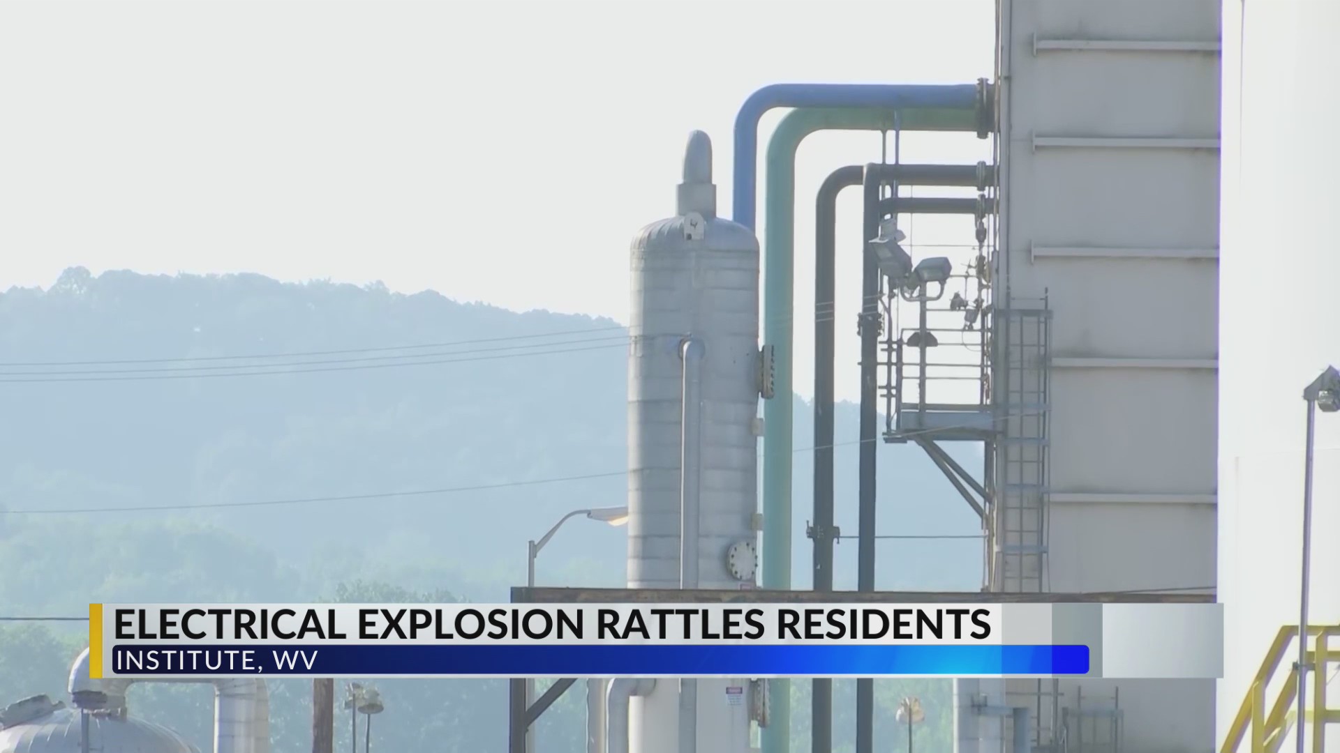 Electrical explosion rattles Institute residents – WOWK 13 News