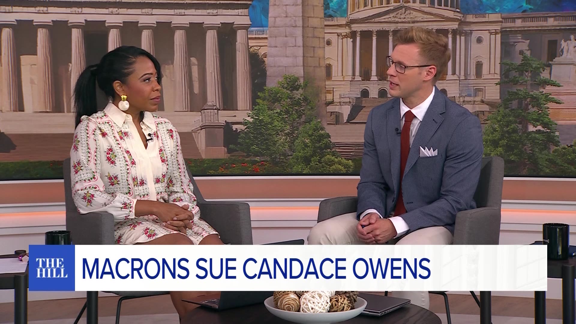 Candace Owens sued by French president Macron, wife over claims she is ...