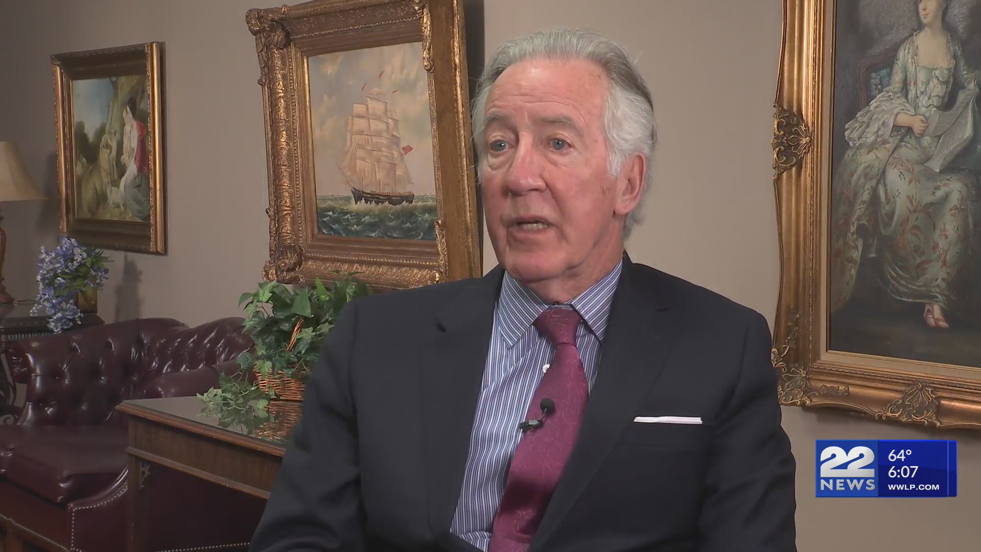 Exclusive interview with Congressman Richard Neal at 22News – WWLP