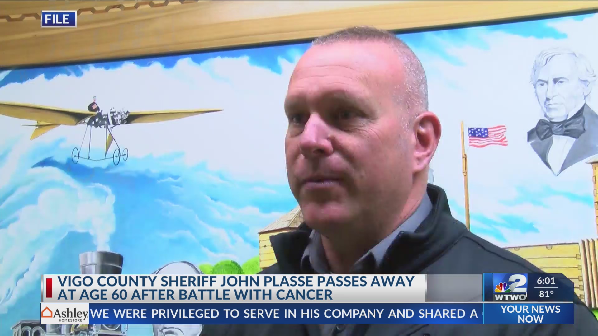 Vigo County Sheriff John Plasse lived a life of service ...