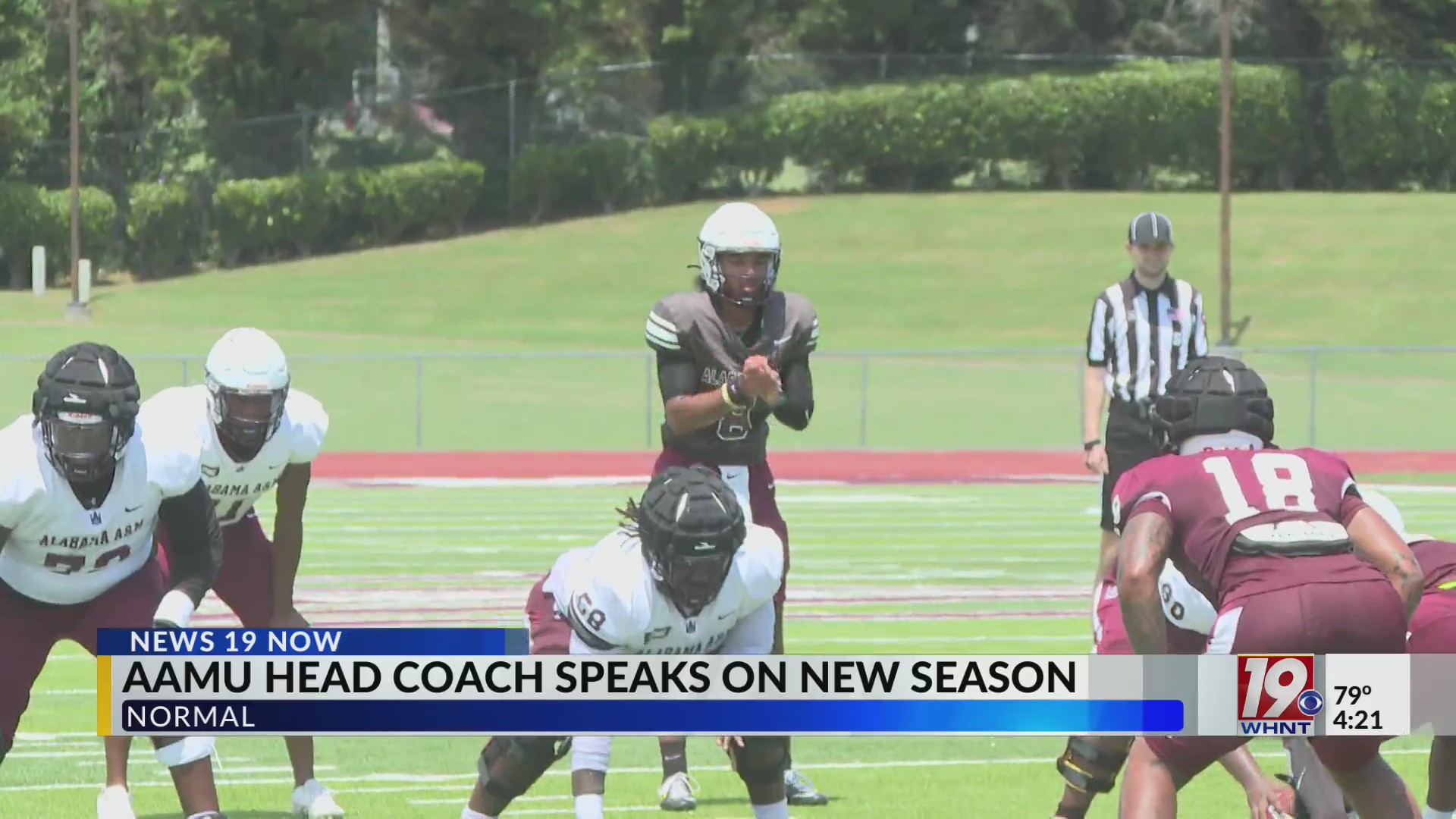 AAMU Head Coach Speaks in Upcoming Season | August 25, 2025 | News 19 ...