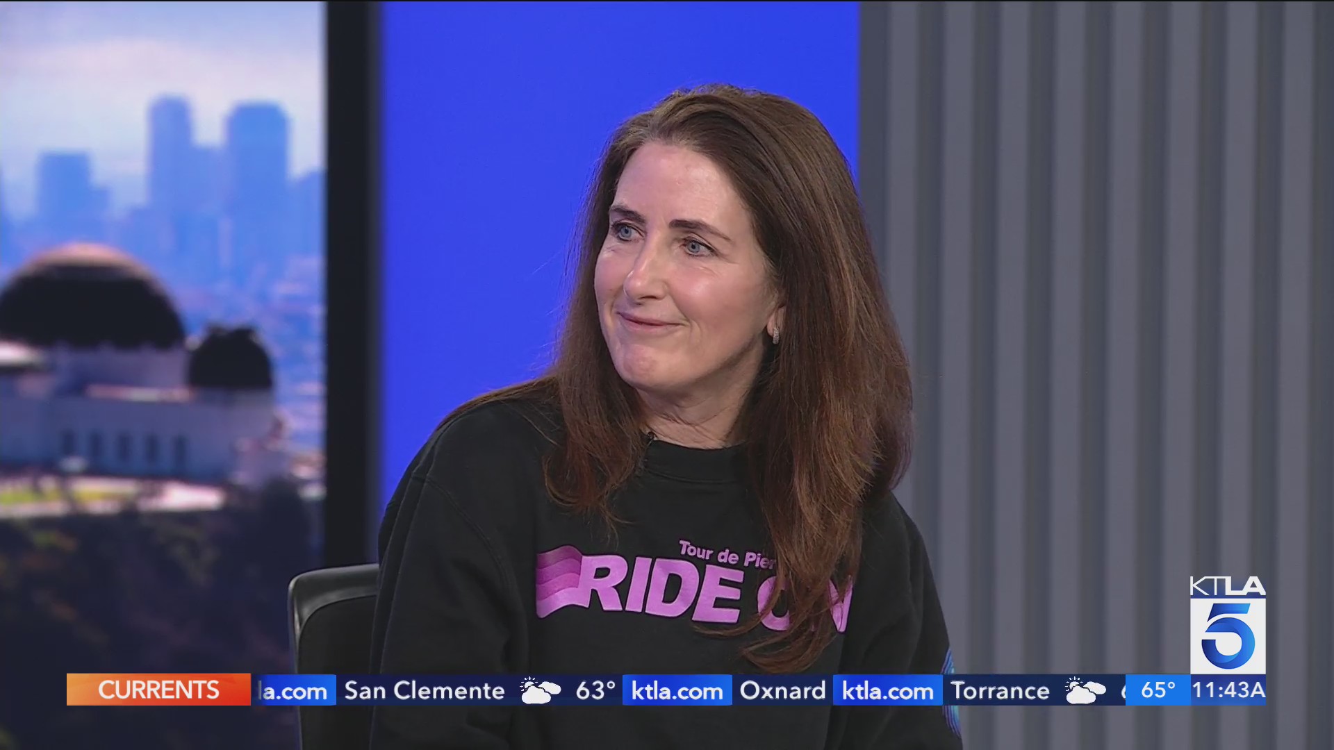 Lisa Manheim discusses the annual fundraising event Tour de Pier – KTLA