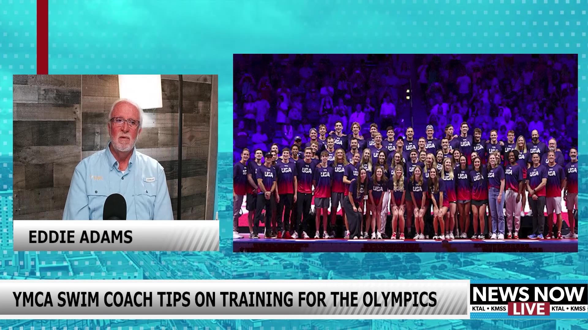 Shreveport YMCA swim coach Eddie Adams tips on training for the ...