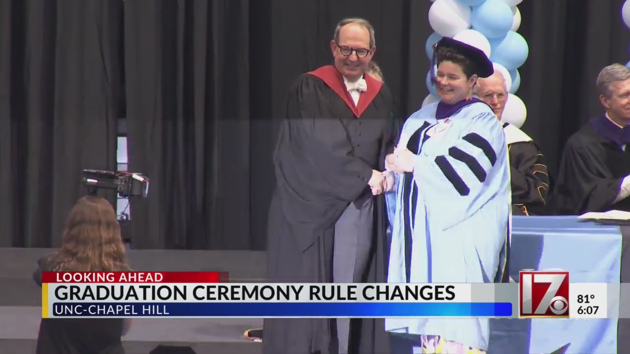 New guidelines in place for UNC-Chapel Hill graduation – CBS17.com