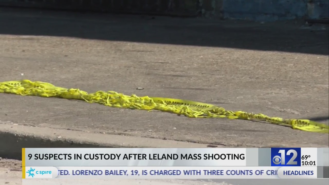 9 suspects in custody for Leland mass shooting – WJTV