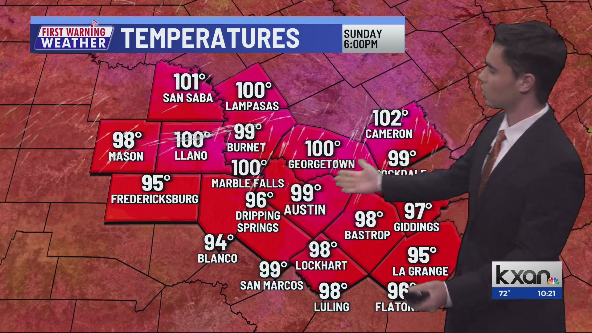 First Warning Weather with Meteorologist Tommy House – KXAN Austin