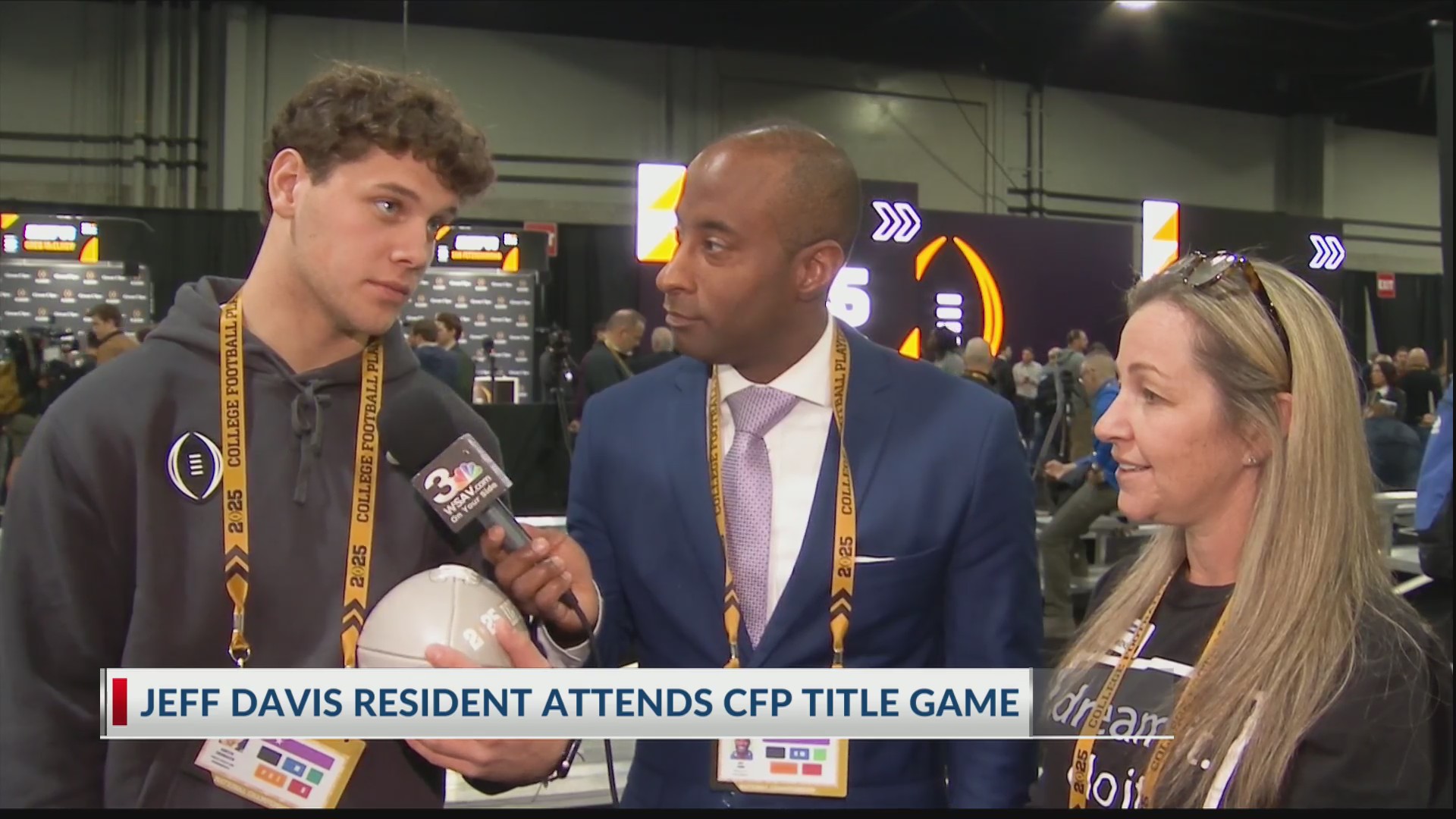 Jeff Davis resident attends CFP title game – WSAV-TV