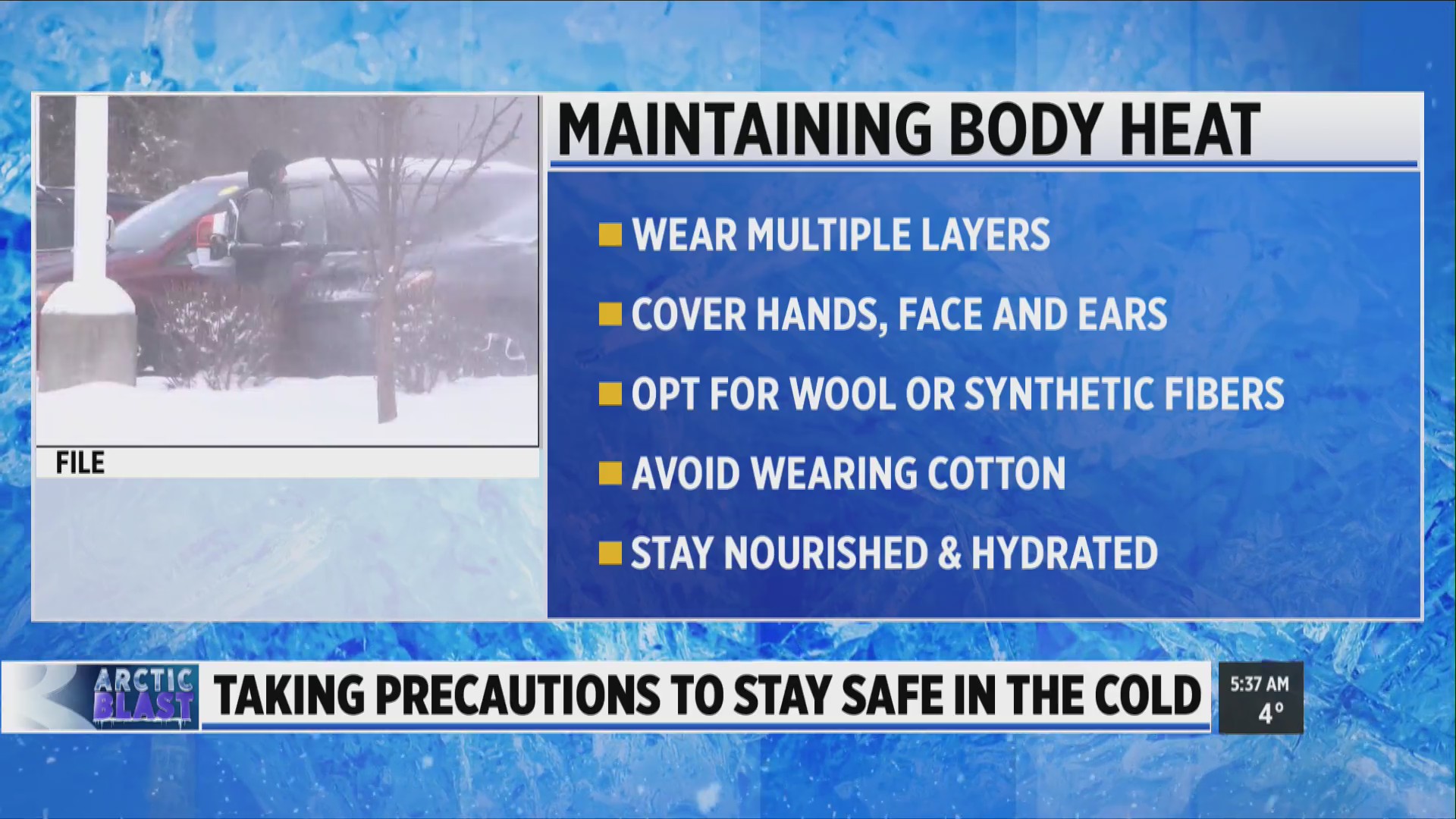 Doctor on bitter cold health risks, safety tips – WOODTV.com