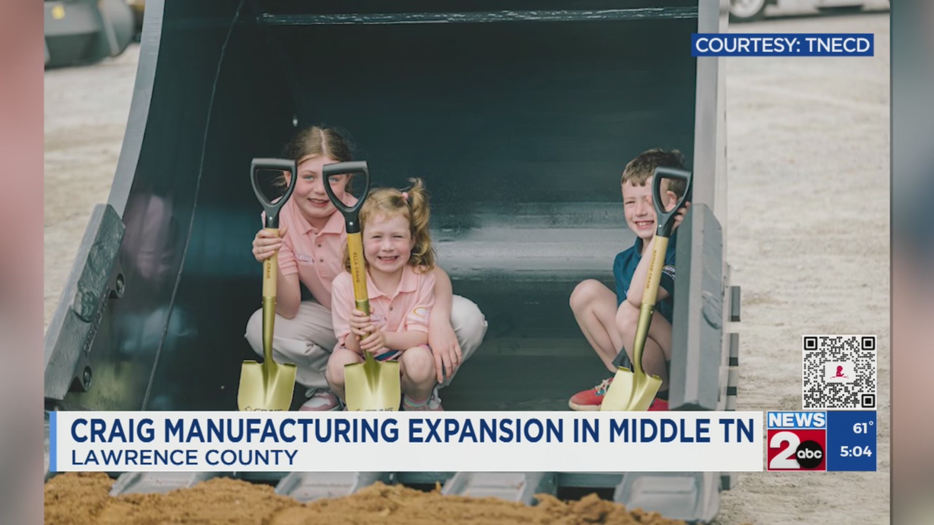 Craig Manufacturing expanding to Middle TN – WKRN News 2