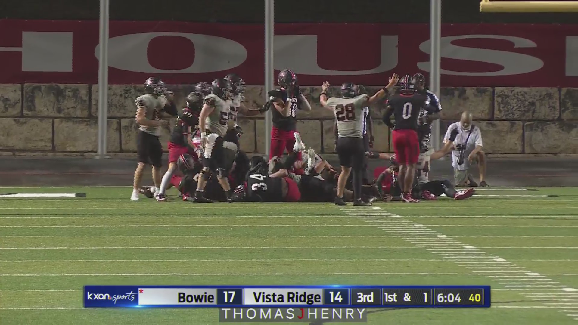 Bowie TD: Cruz Tello 1-yard run – KXAN Austin