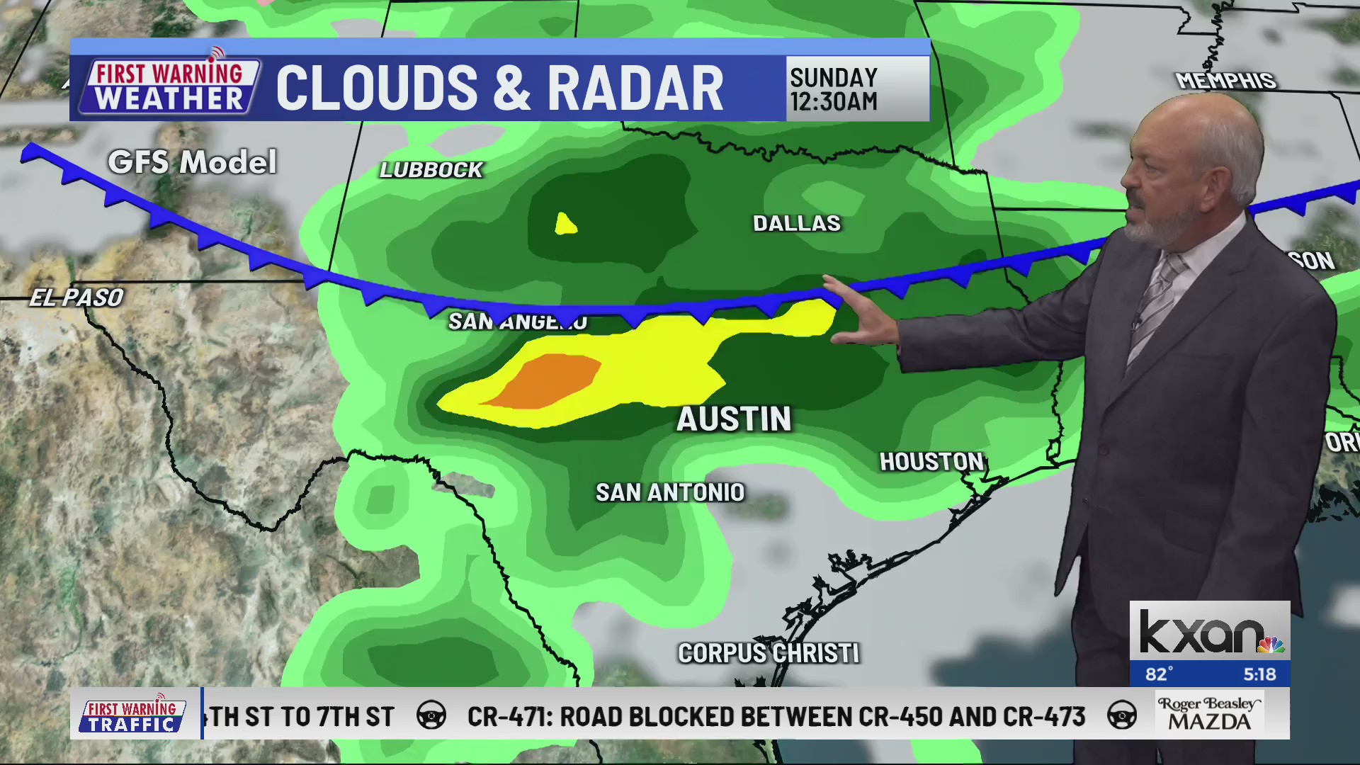 First Warning Weather with Jim Spencer – KXAN Austin