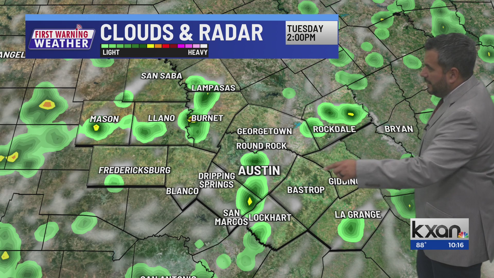 First Warning Weather Evening Forecast with Meteorologist Freddy Vela ...